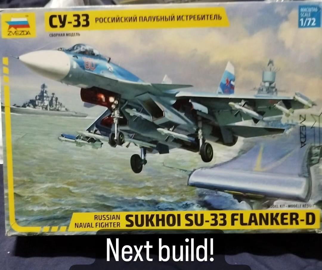 Sukhoi SU-33 Sea Flanker. ODGF, Maj. McOnie custom. Ace Combat 7. Zevezda 1:72 | Scrolller