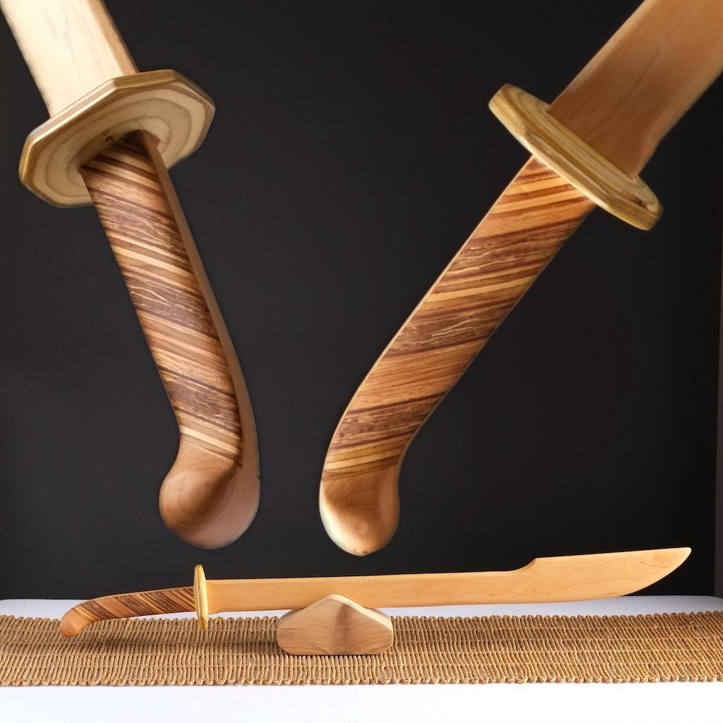 Wooden Practice Sabres | Scrolller