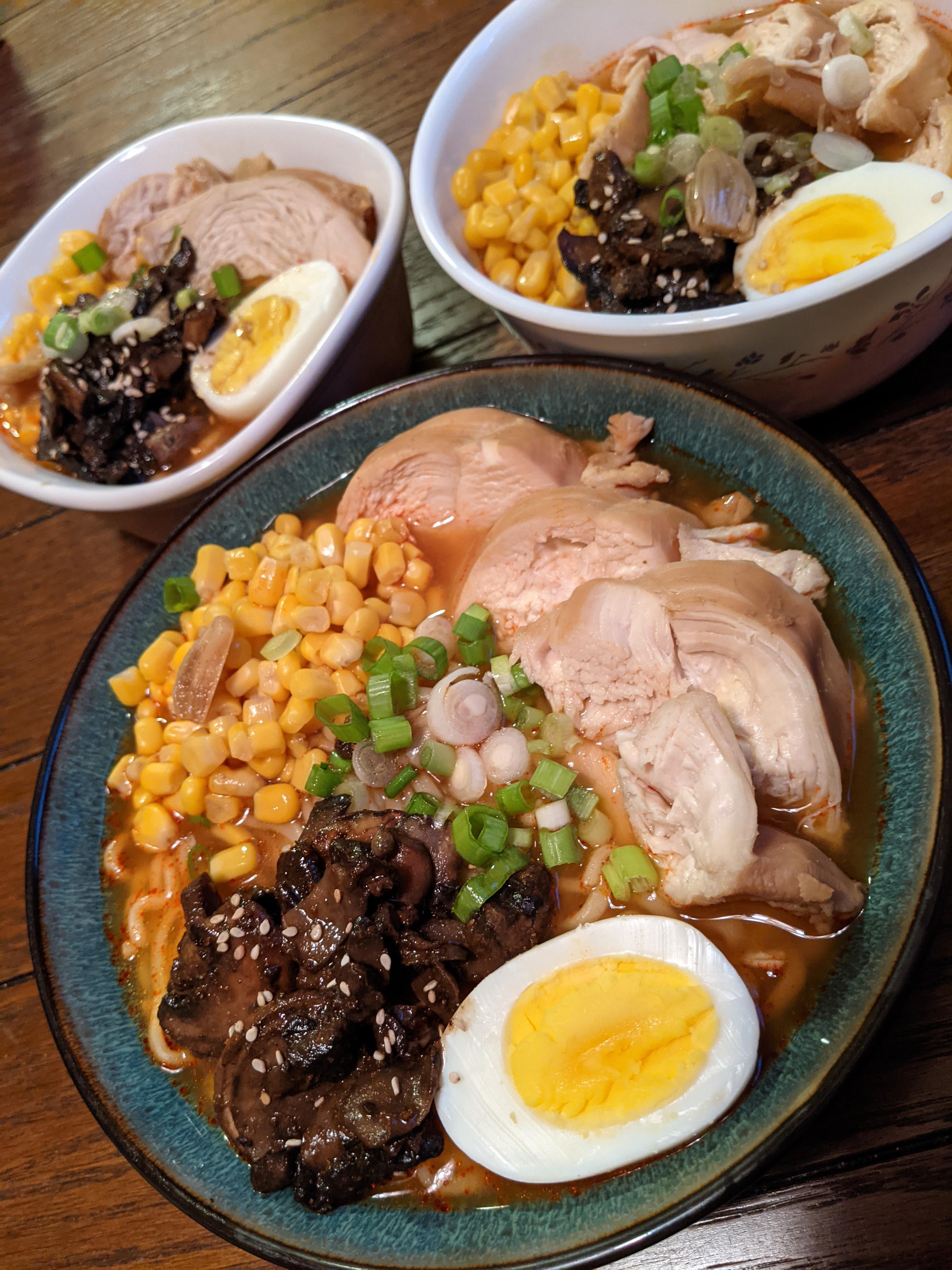 Corny Chicken Ramen | Scrolller