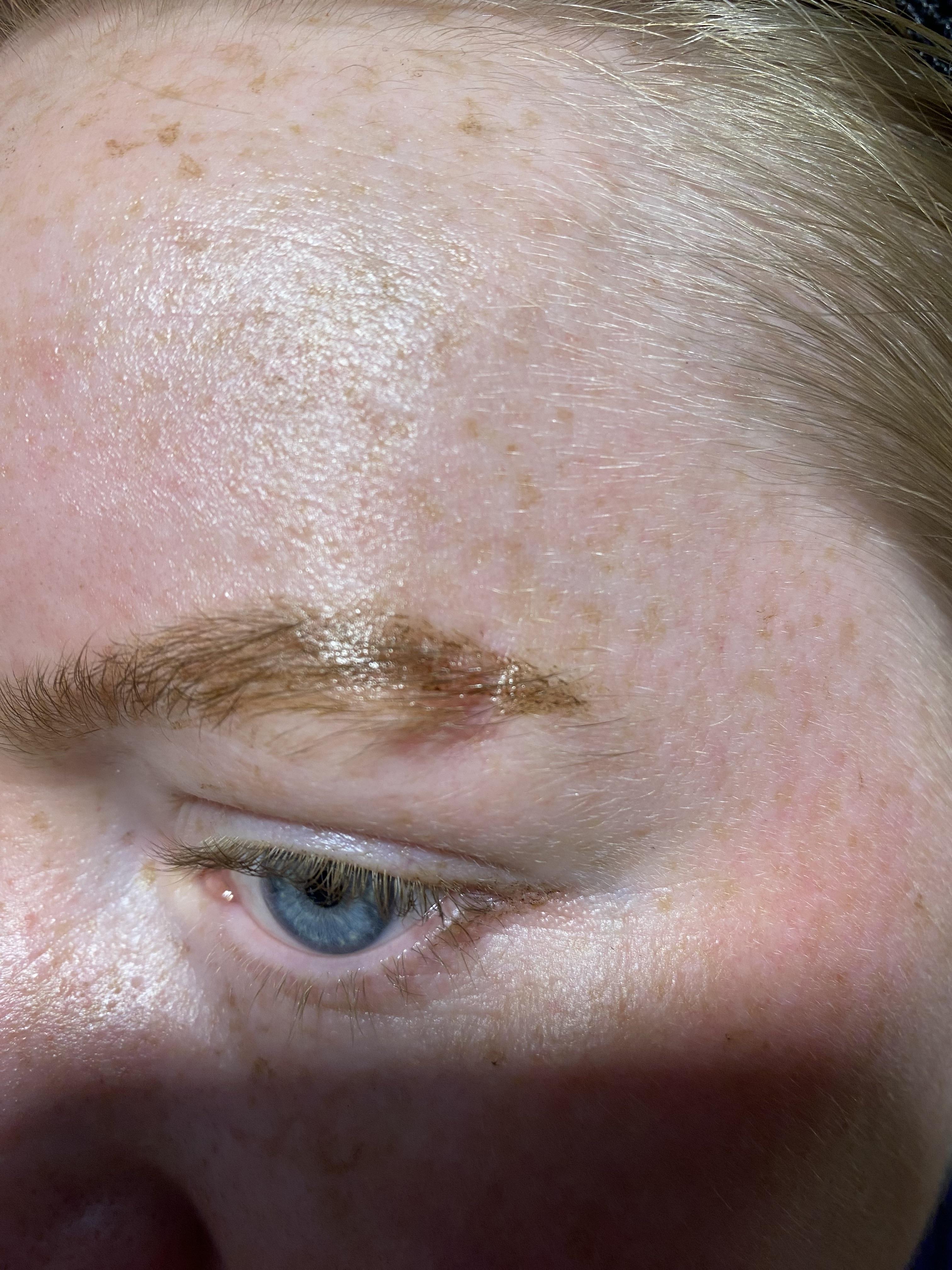 Why do the end of my brows end up looking like this? | Scrolller