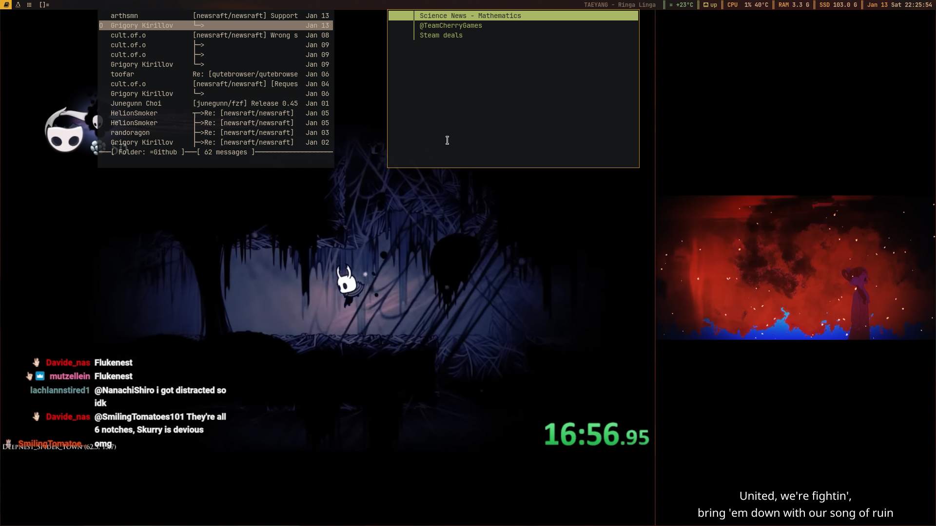 [dwm] & Fedora & gruvbox & more | Scrolller