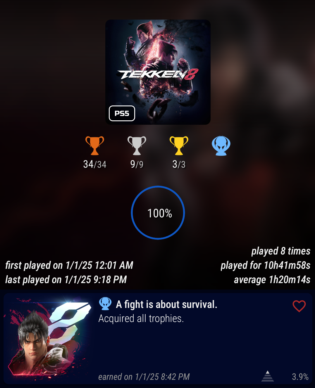 [Tekken 8] Platinum | Scrolller