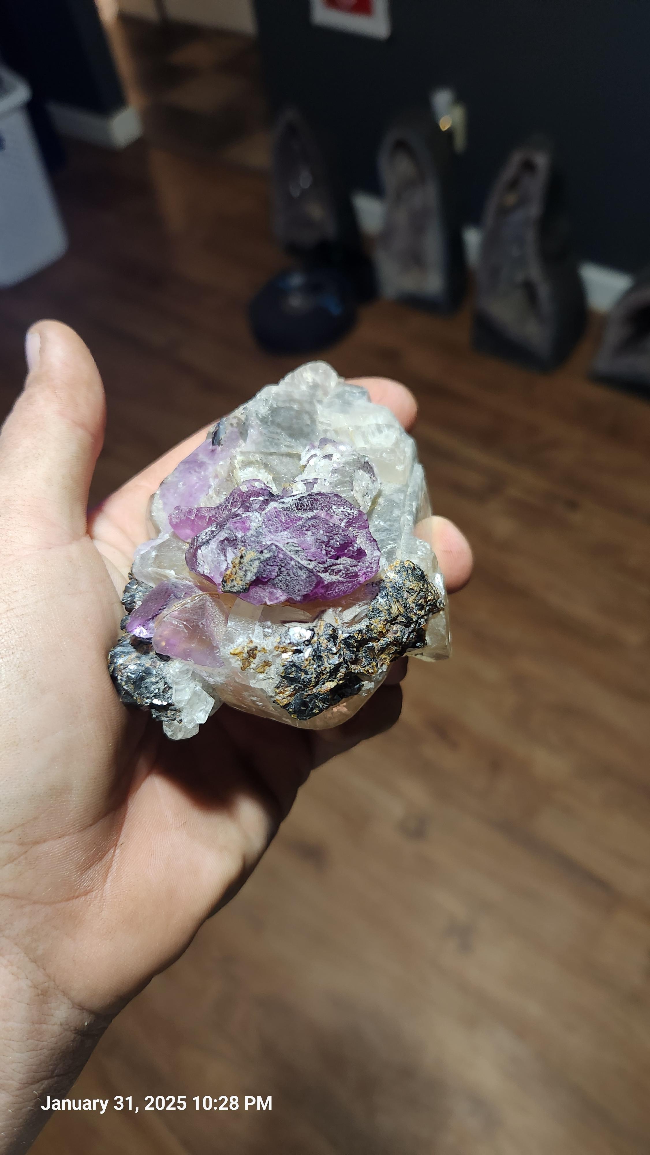 Discover more like Crystals: Help identifying what's attached to this qaurtz? and Related ...