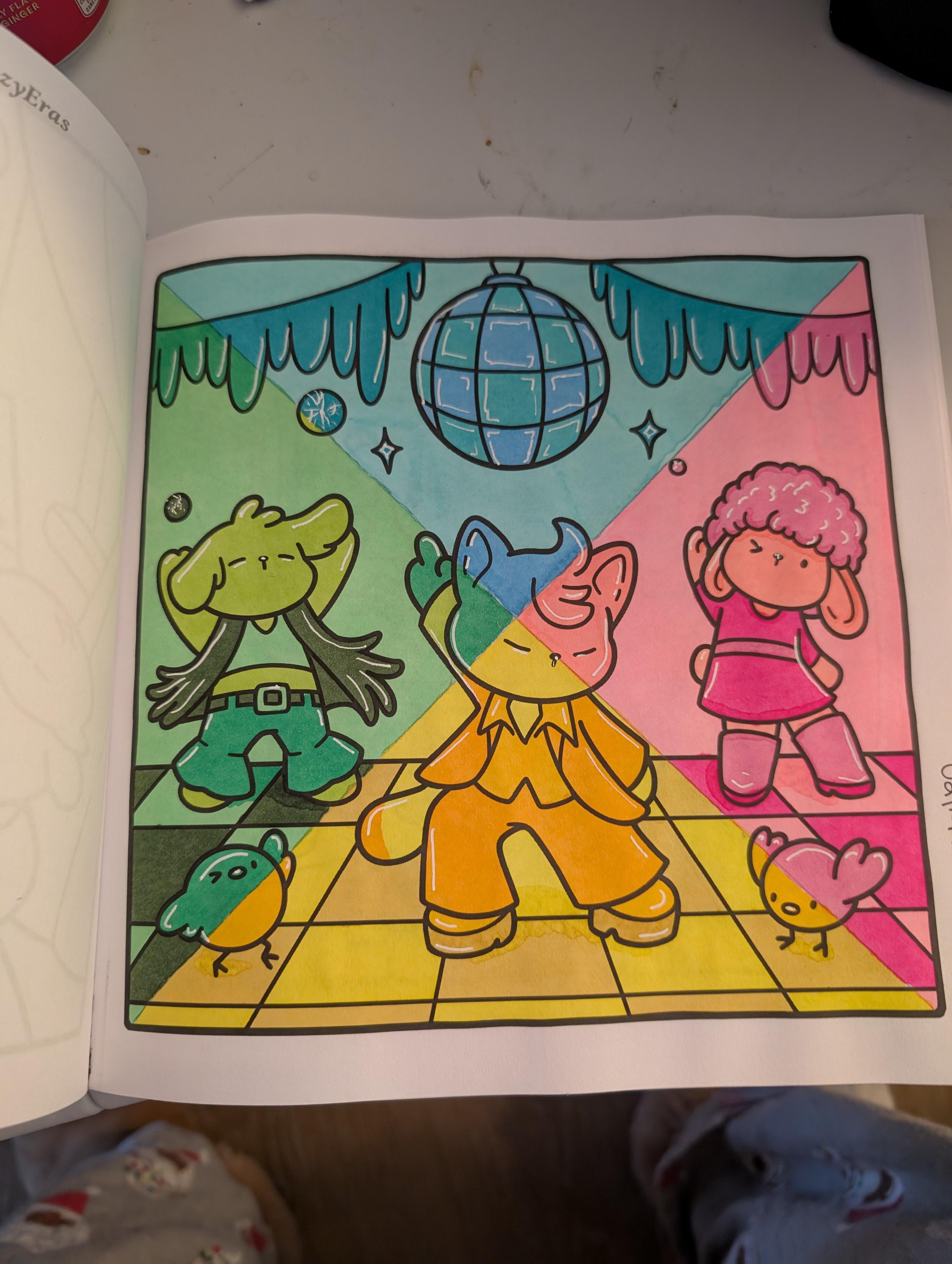 Completed pages from Cozy Eras | Scrolller