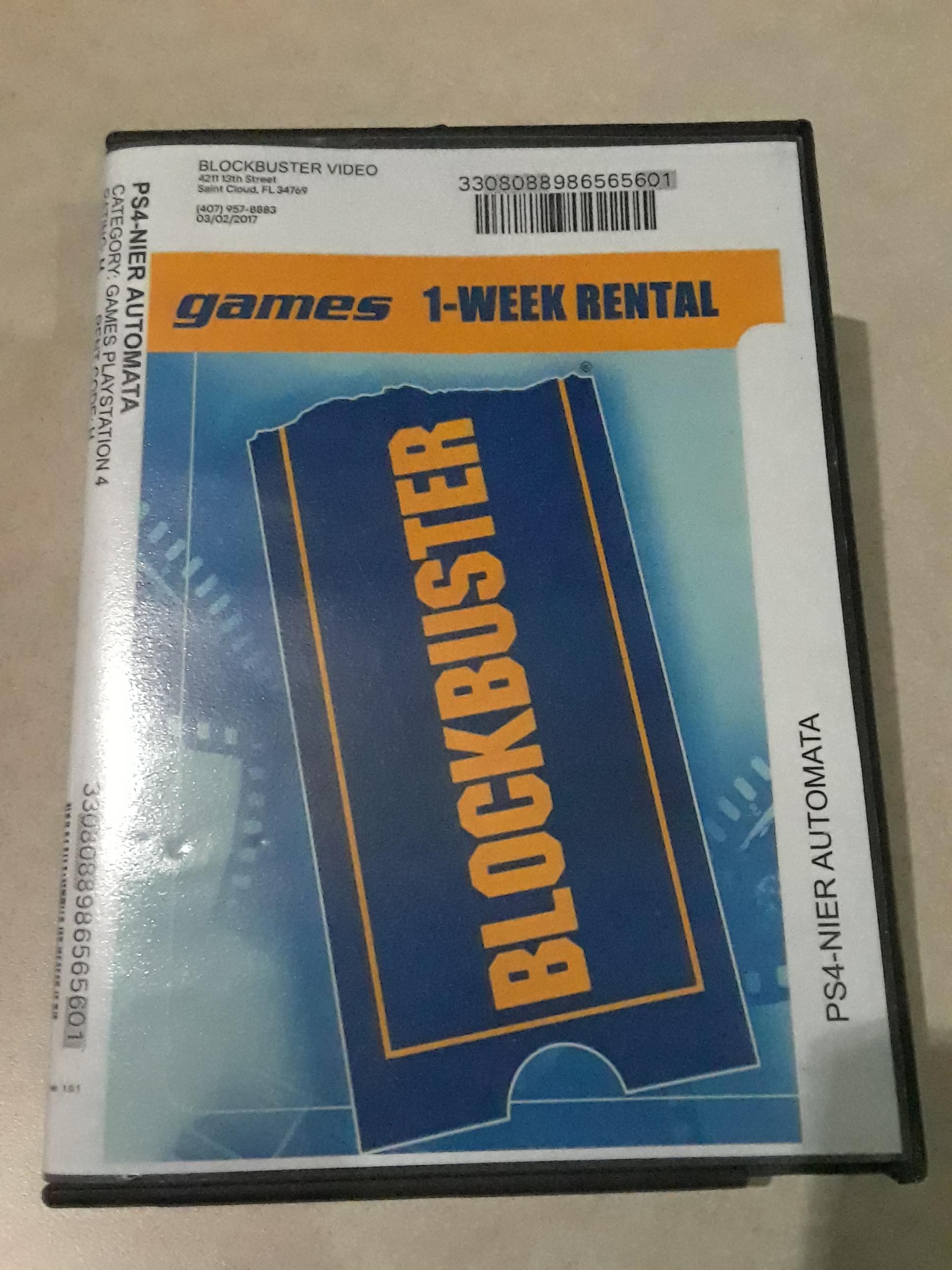 Made a Blockbuster case cover for Automata | Scrolller