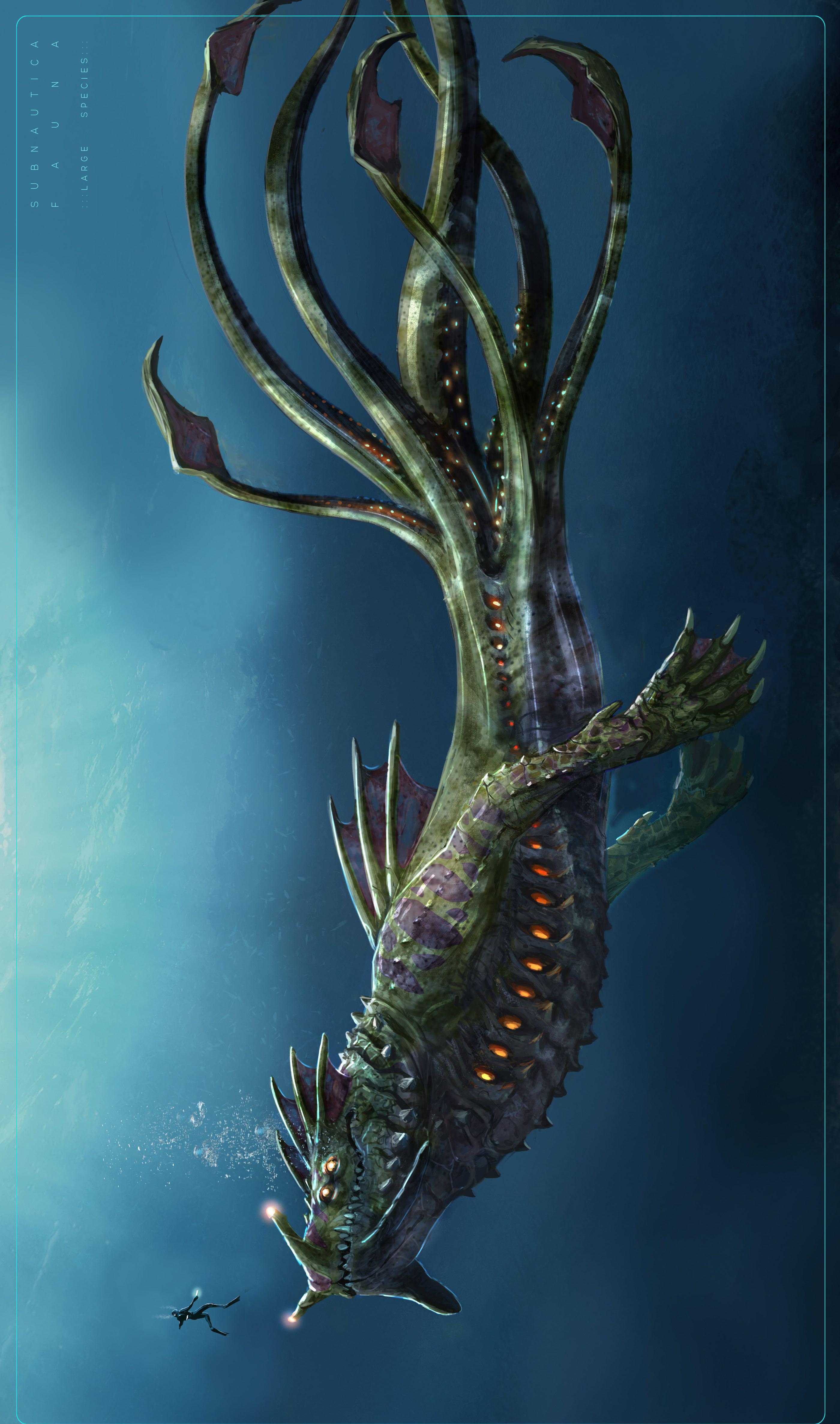 [Spoilers, Subnautica]I ran a bunch of the leviathan names through an ai just to see what it ...