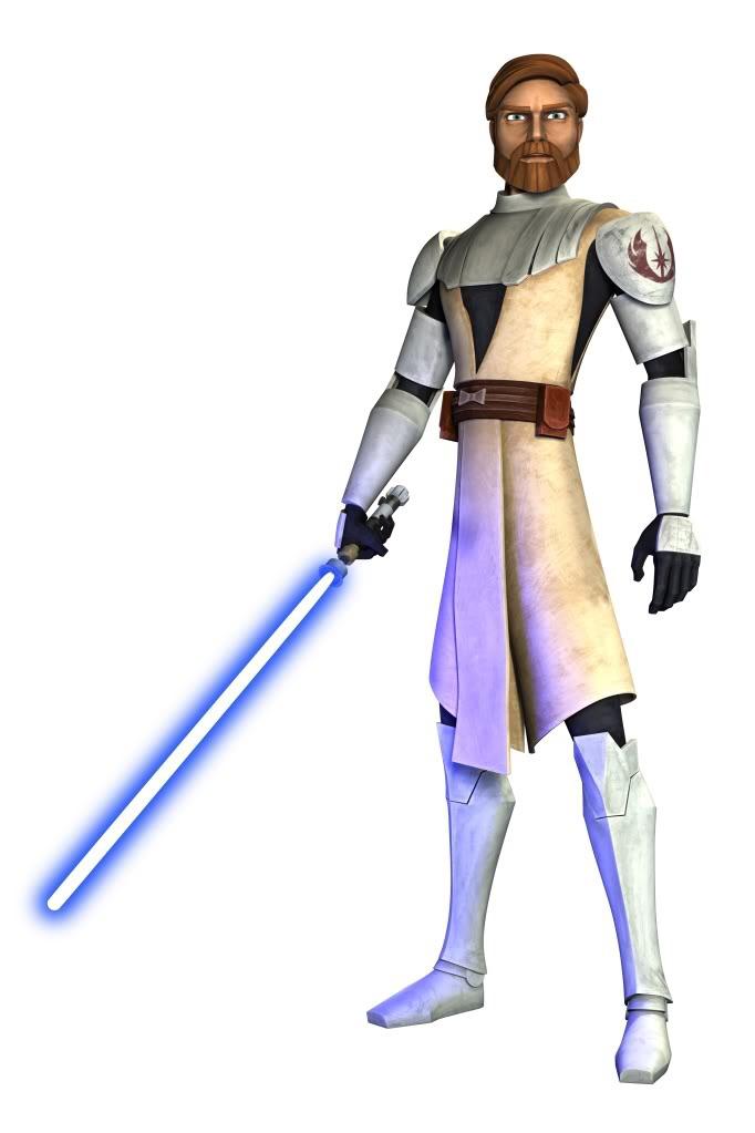 Why did Anakin and Obi wan switch from having armor to barey having any in the Clone Wars ...