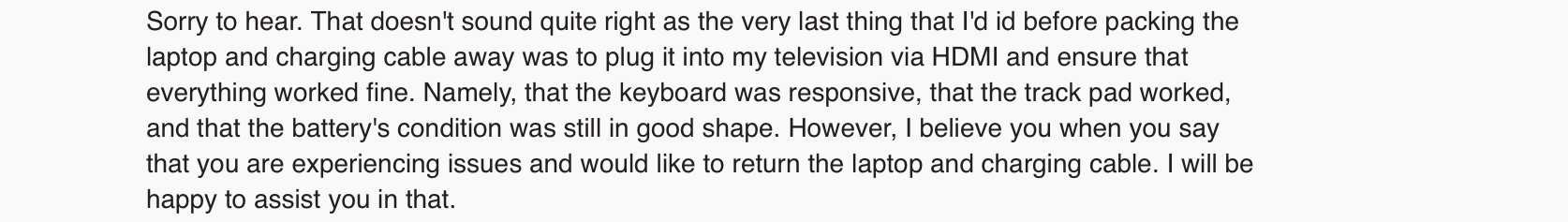 Ebay buyer asked to return an item that I sold them and I agreed. They have not initiated a ...