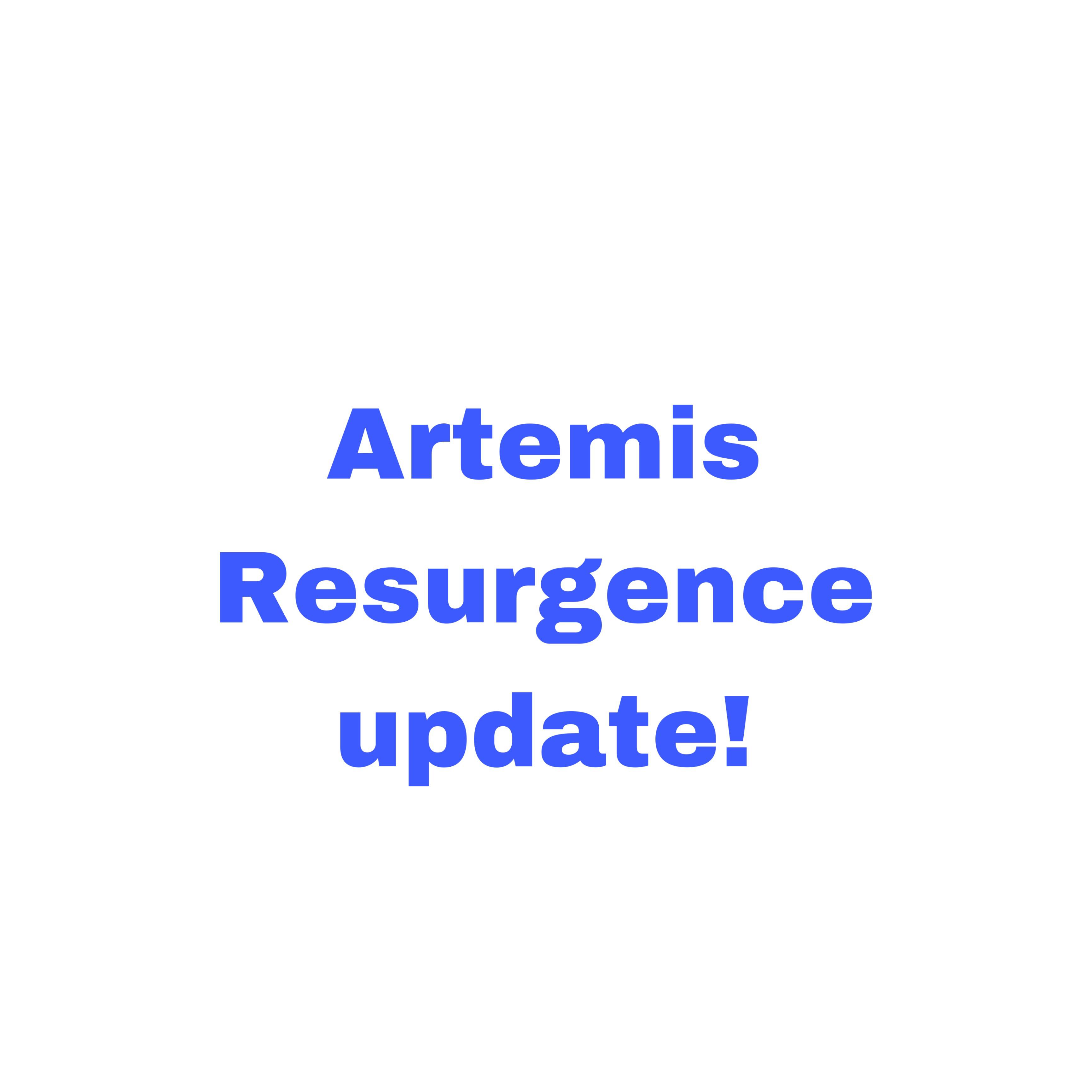 Artemis Resurgence update! (Concept) | Scrolller