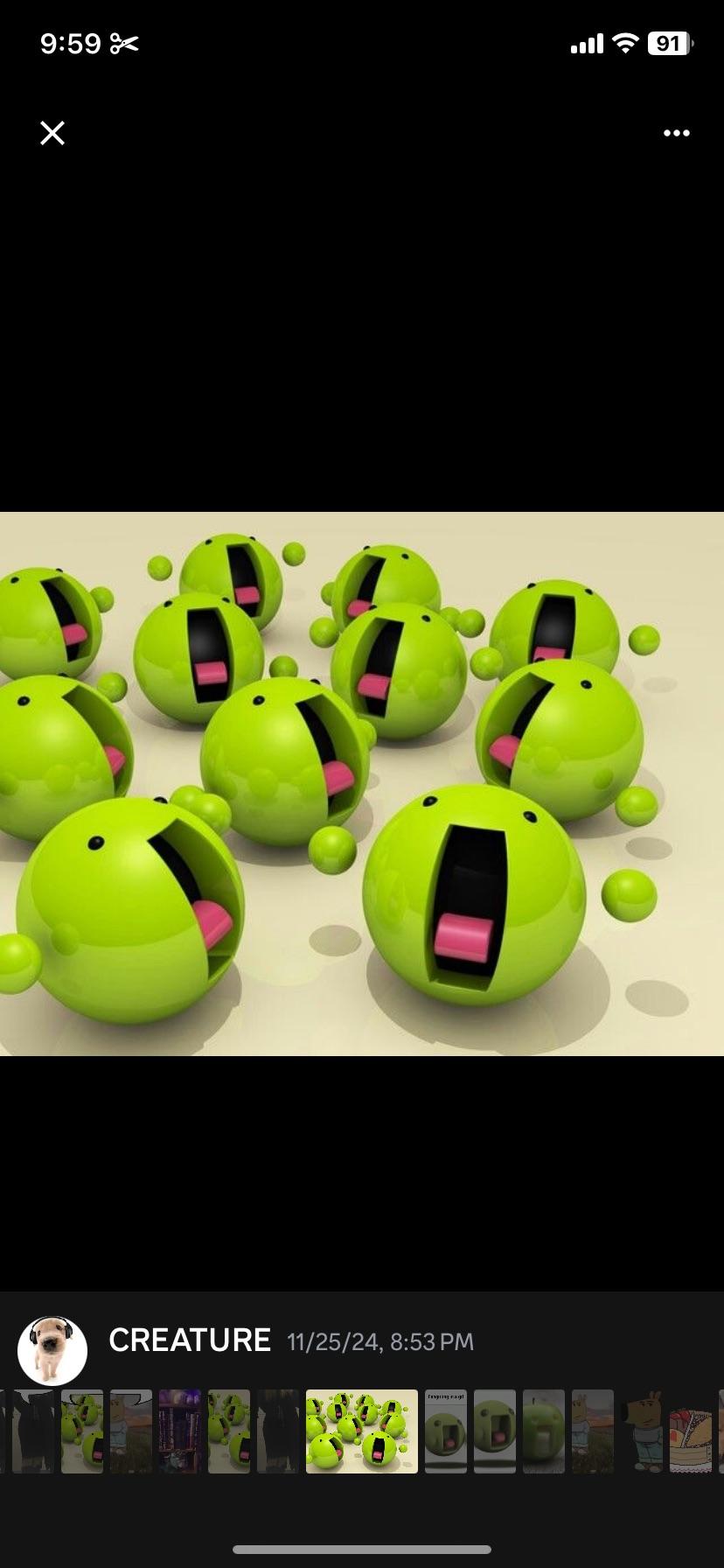 WHAT IS DIS WEIRD GREEN BLOB THING? | Scrolller