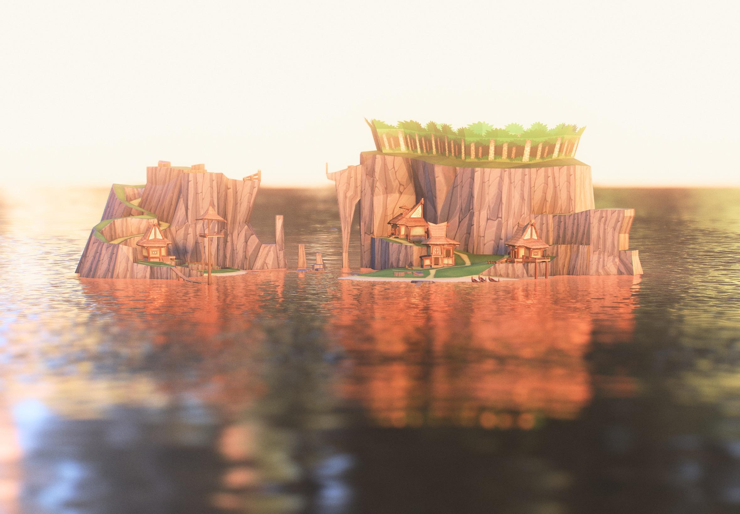 [ALL] [OC] Korok and Outset Island Render | Scrolller
