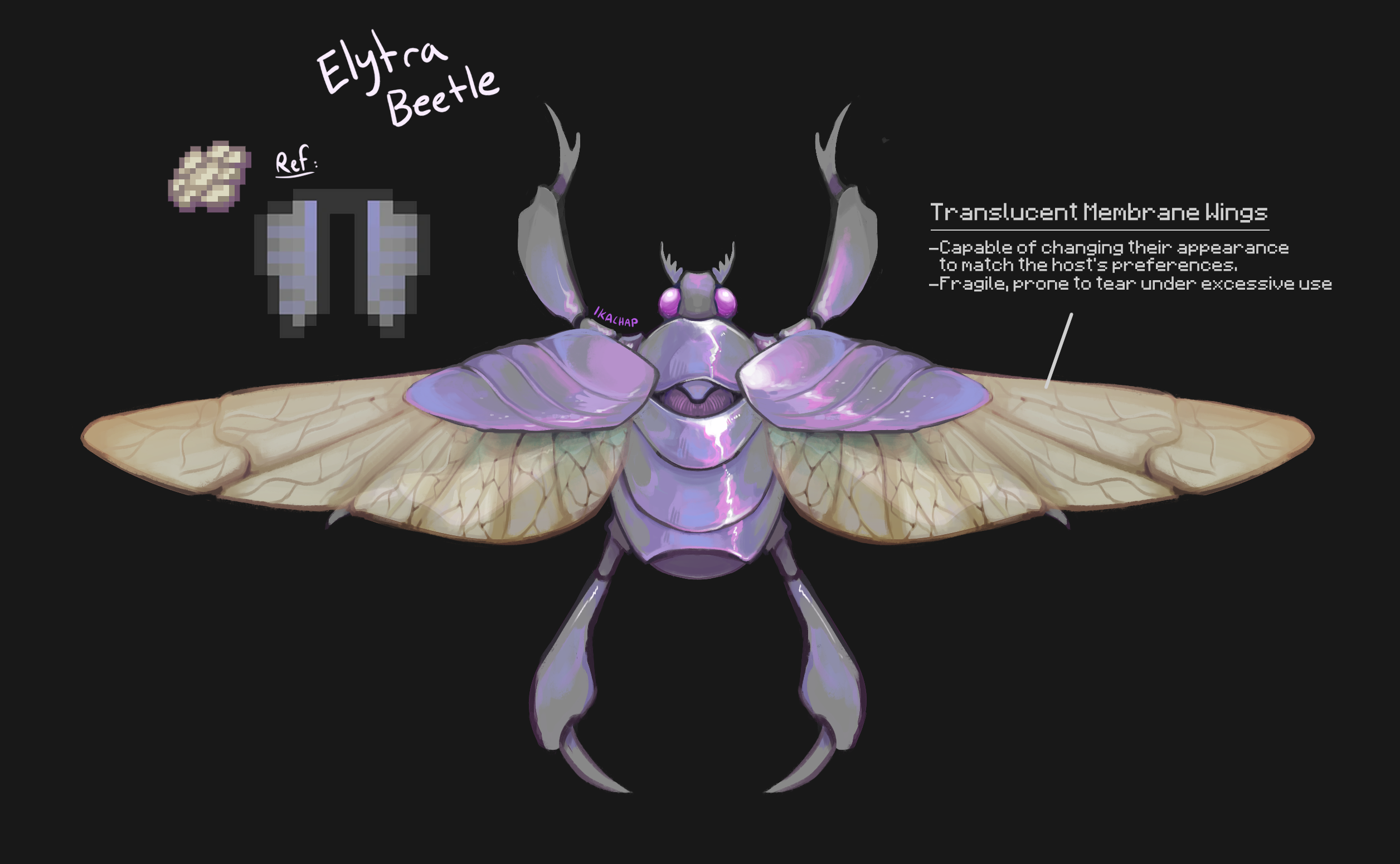 My personal take on the Elytra :] | Scrolller