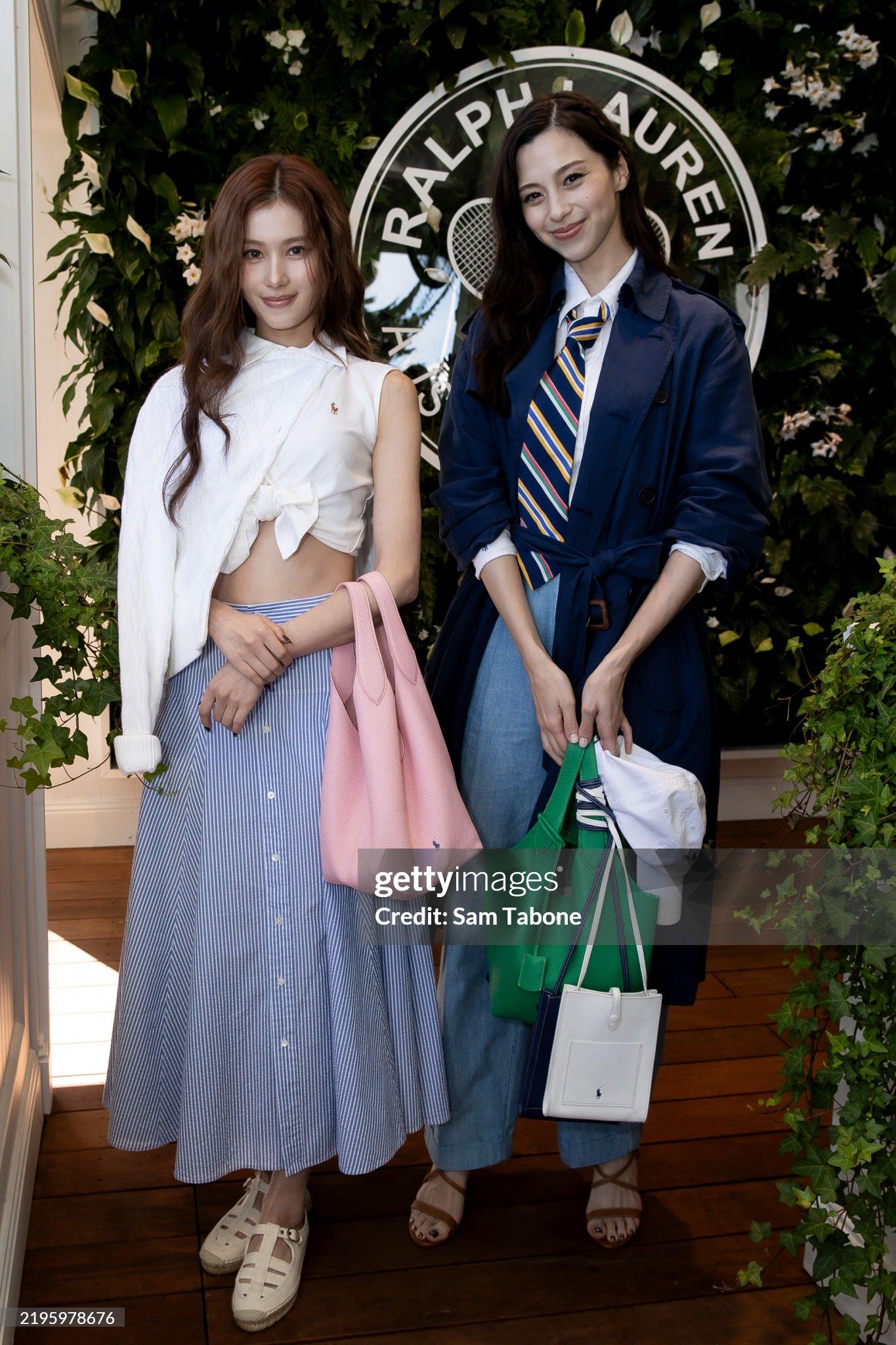 250126 Getty Images - Sana Minatozaki is seen wearing Ralph Lauren while attending the Men's ...