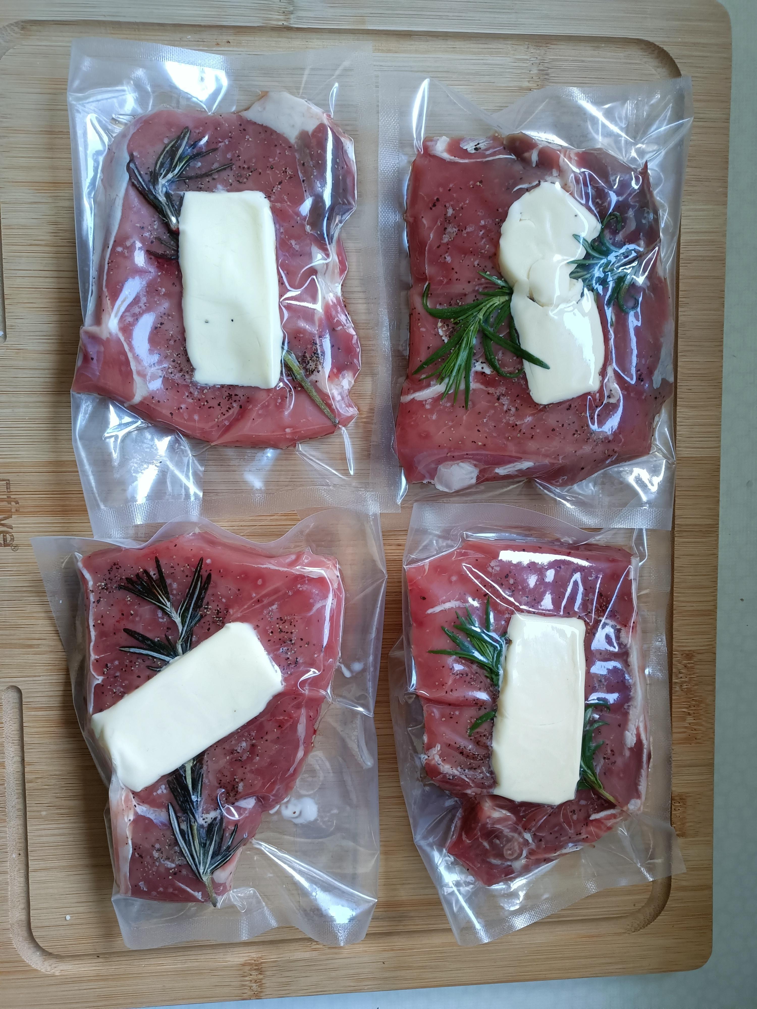 First meat sous vide | Scrolller