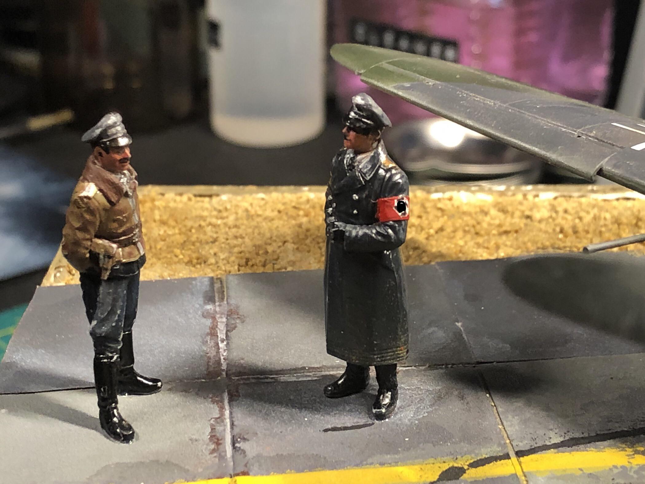 Discover more like Modelmakers: 1st Diorama is finished, Tamiya BF109 G-6 1:48, added scratched ...