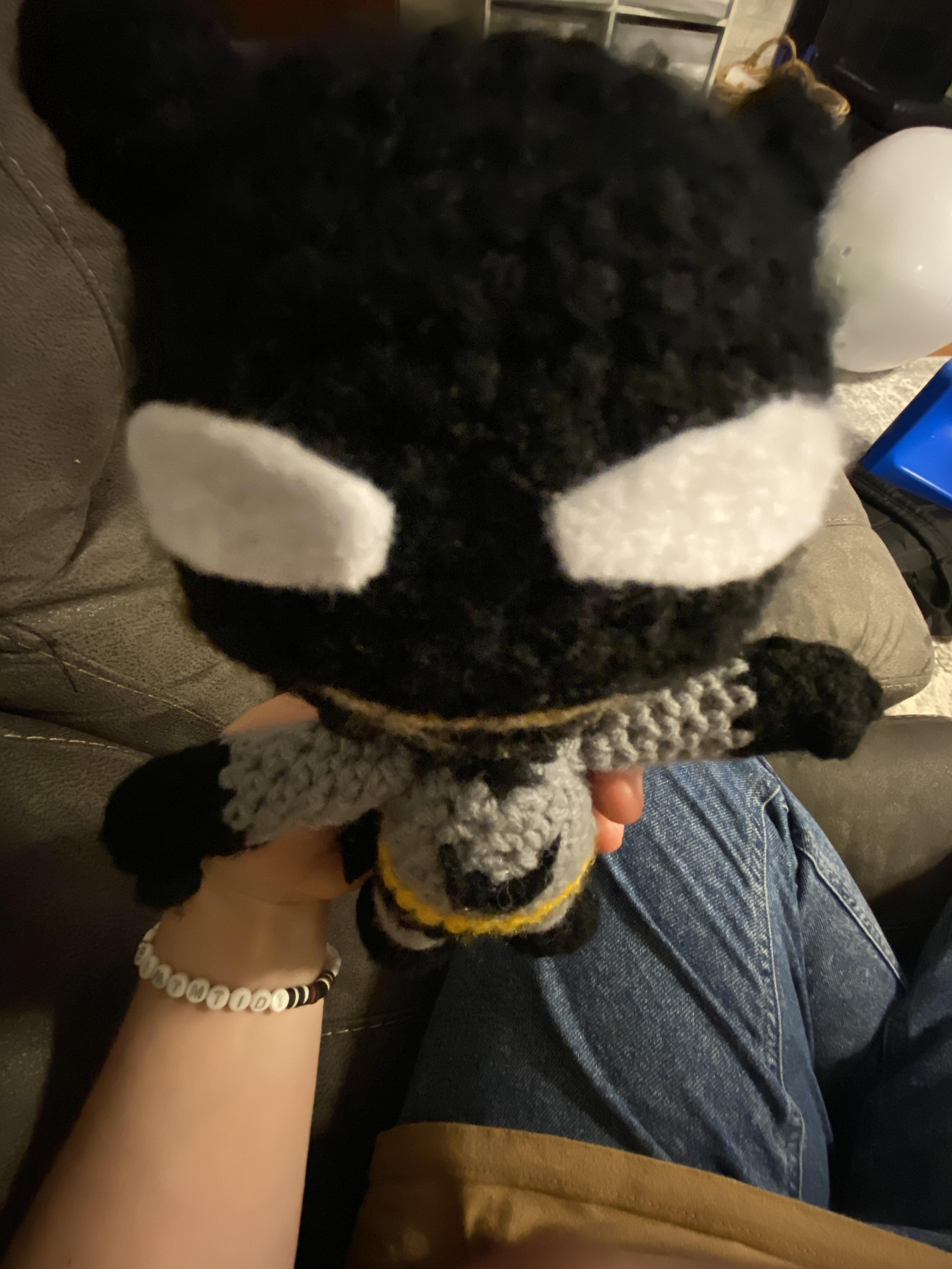 I crocheted a little Batman plushie :) | Scrolller