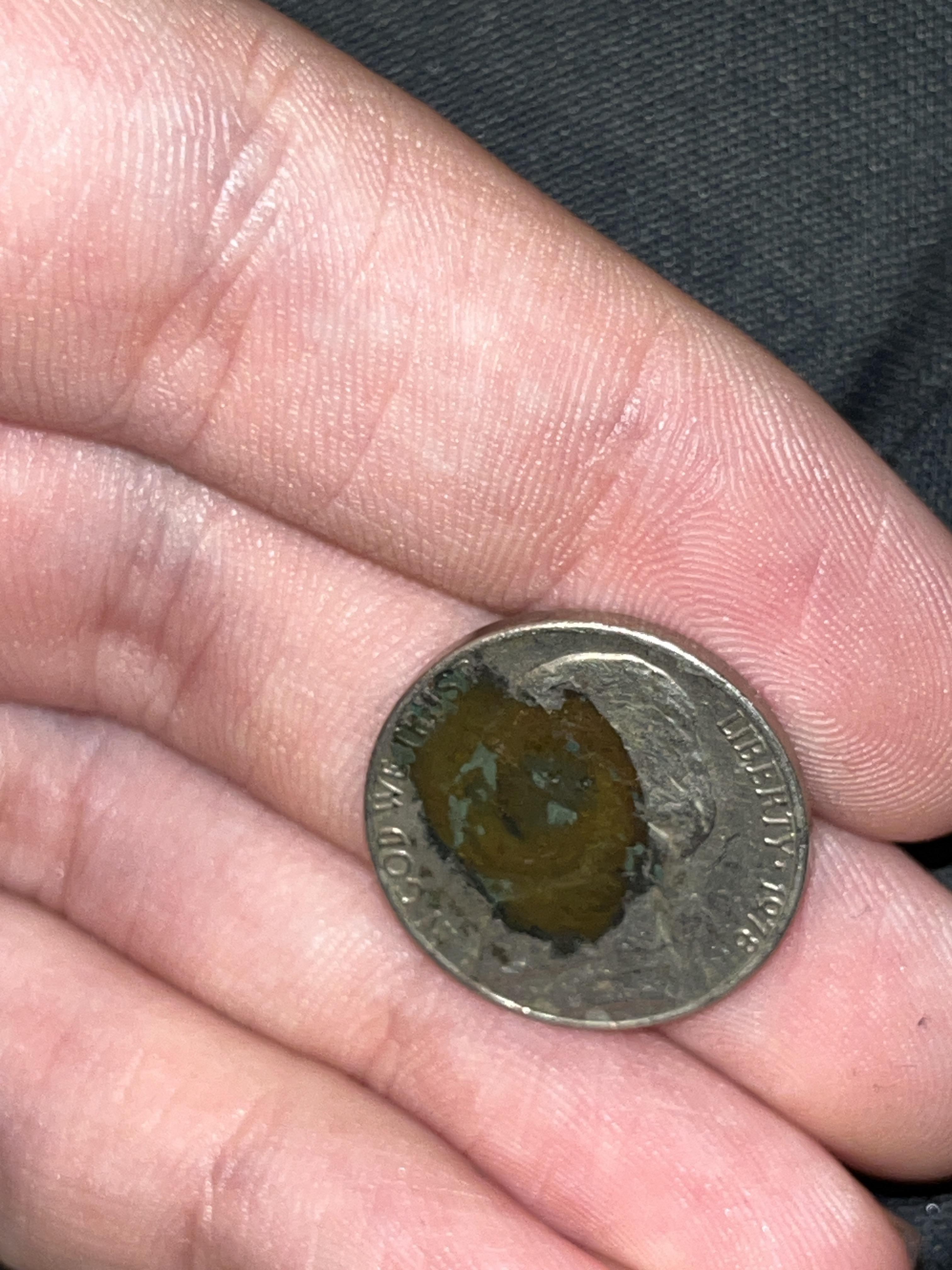 Copper piece in my nickel | Scrolller