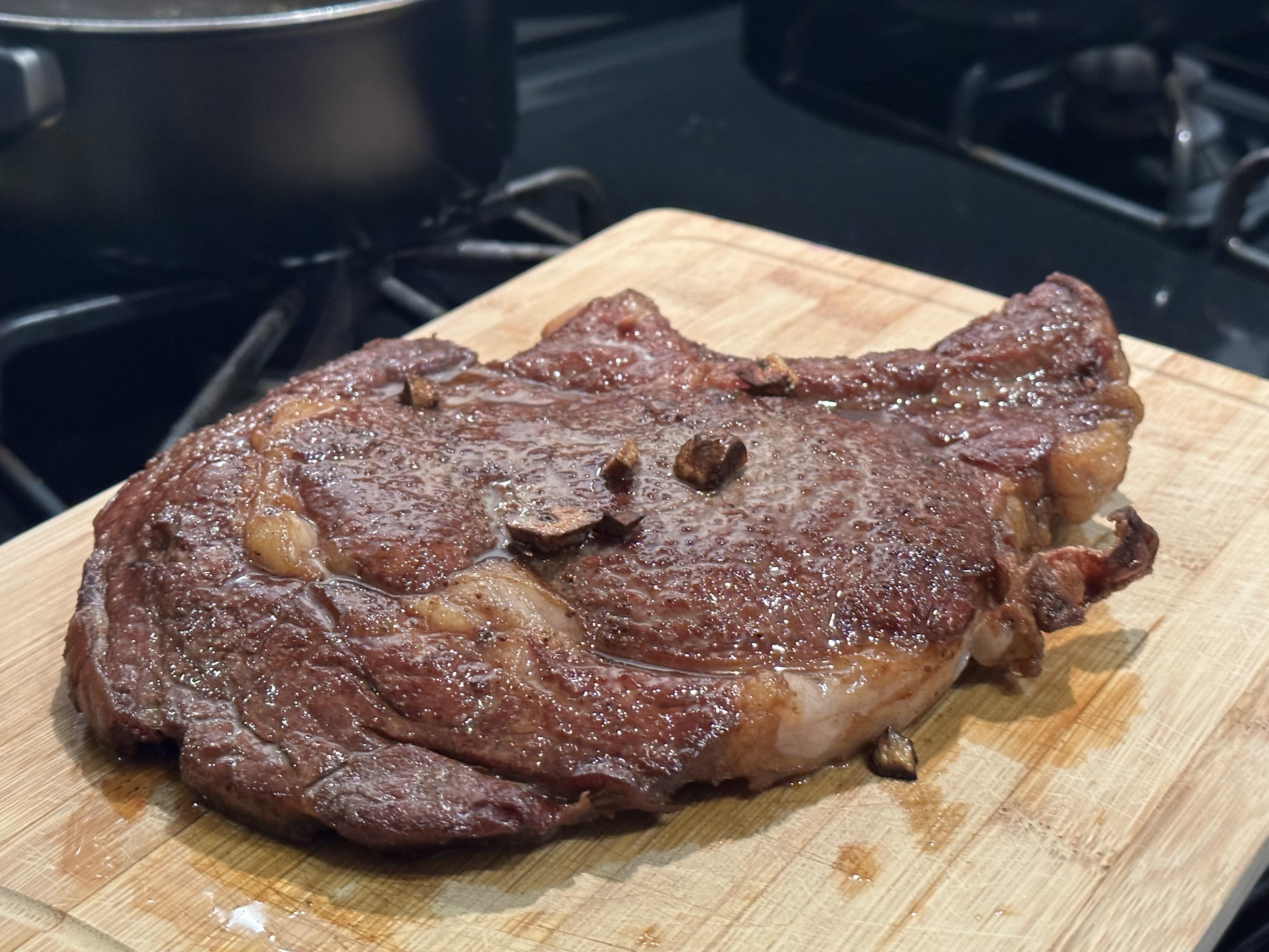 Reverse Sear on a Ribeye | Scrolller