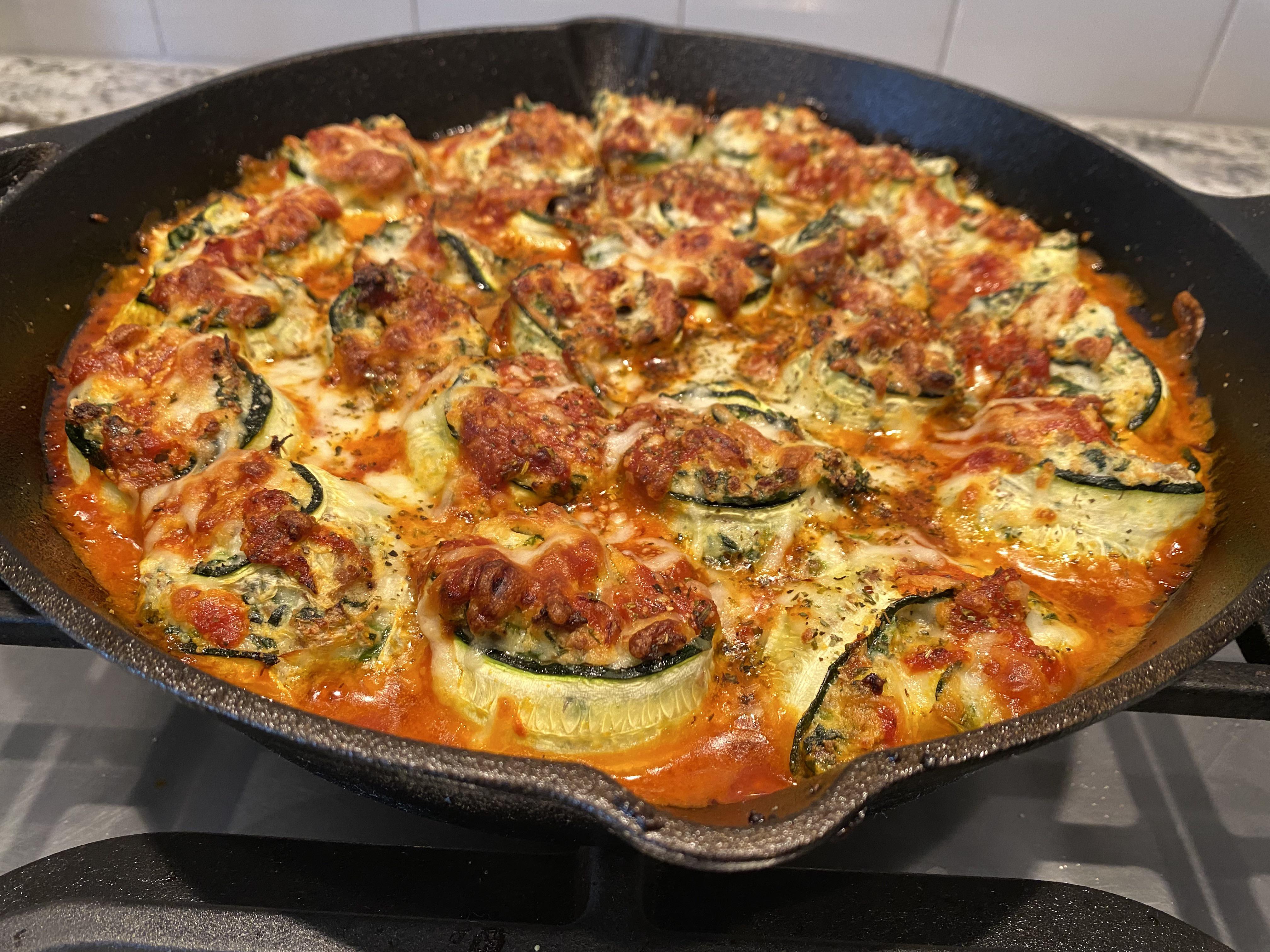 [homemade] Zucchini Roll Ups | Scrolller