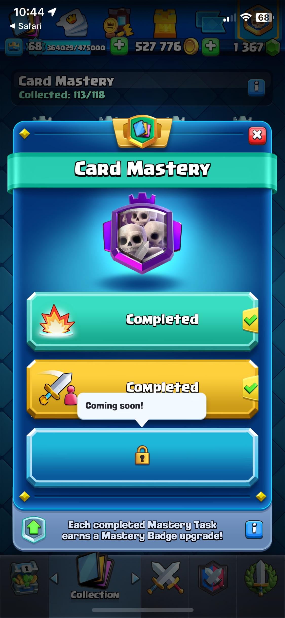 Hardest Card Mastery Badges? | Scrolller