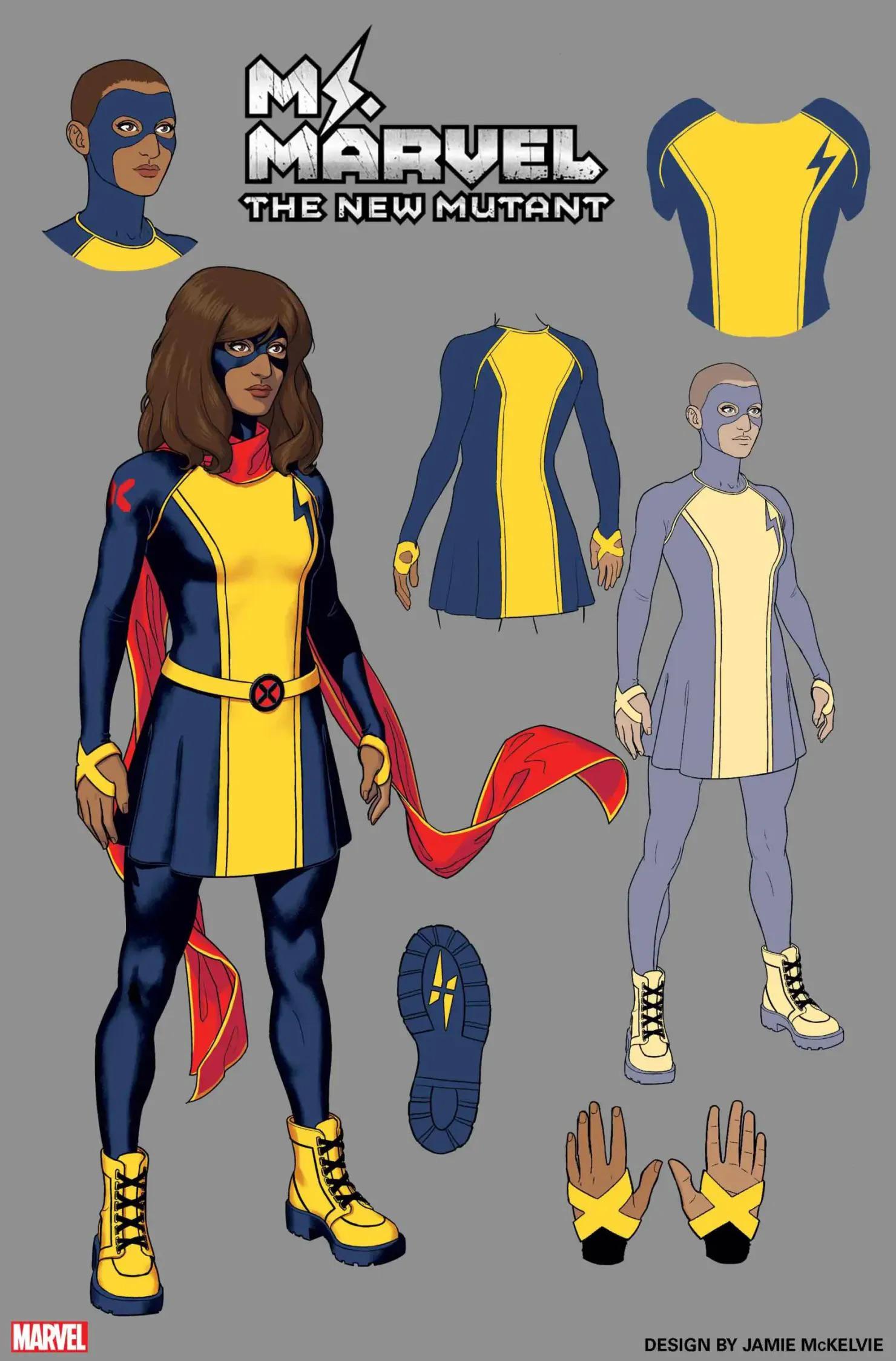 Discover more like Marvel: Ms. Marvel: The New Mutant Cover and Design sheet and Related Content ...