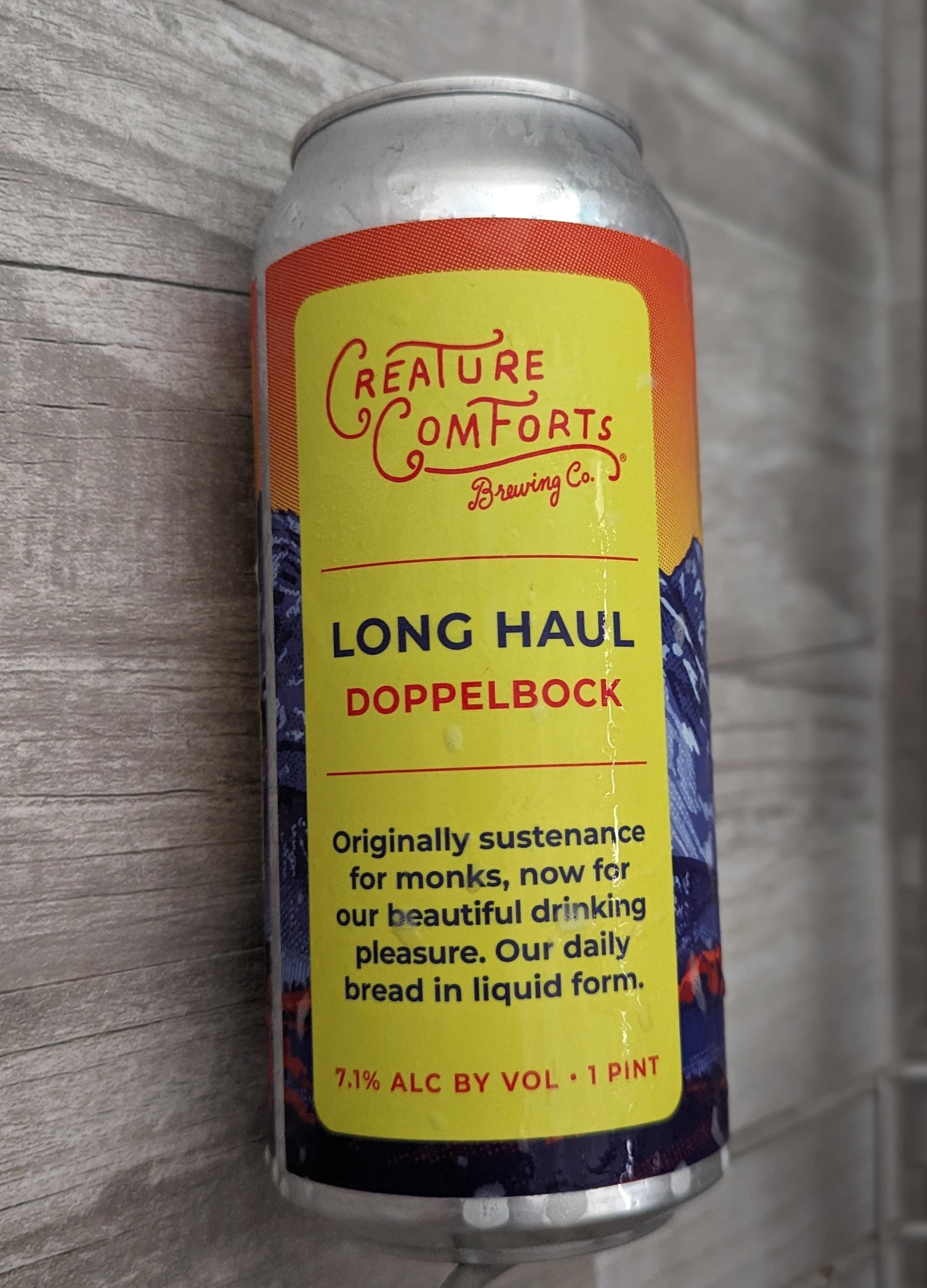 40 days of beer doesn't seem like much of a sacrifice. Long Haul Dopplebock by Creature Comforts ...