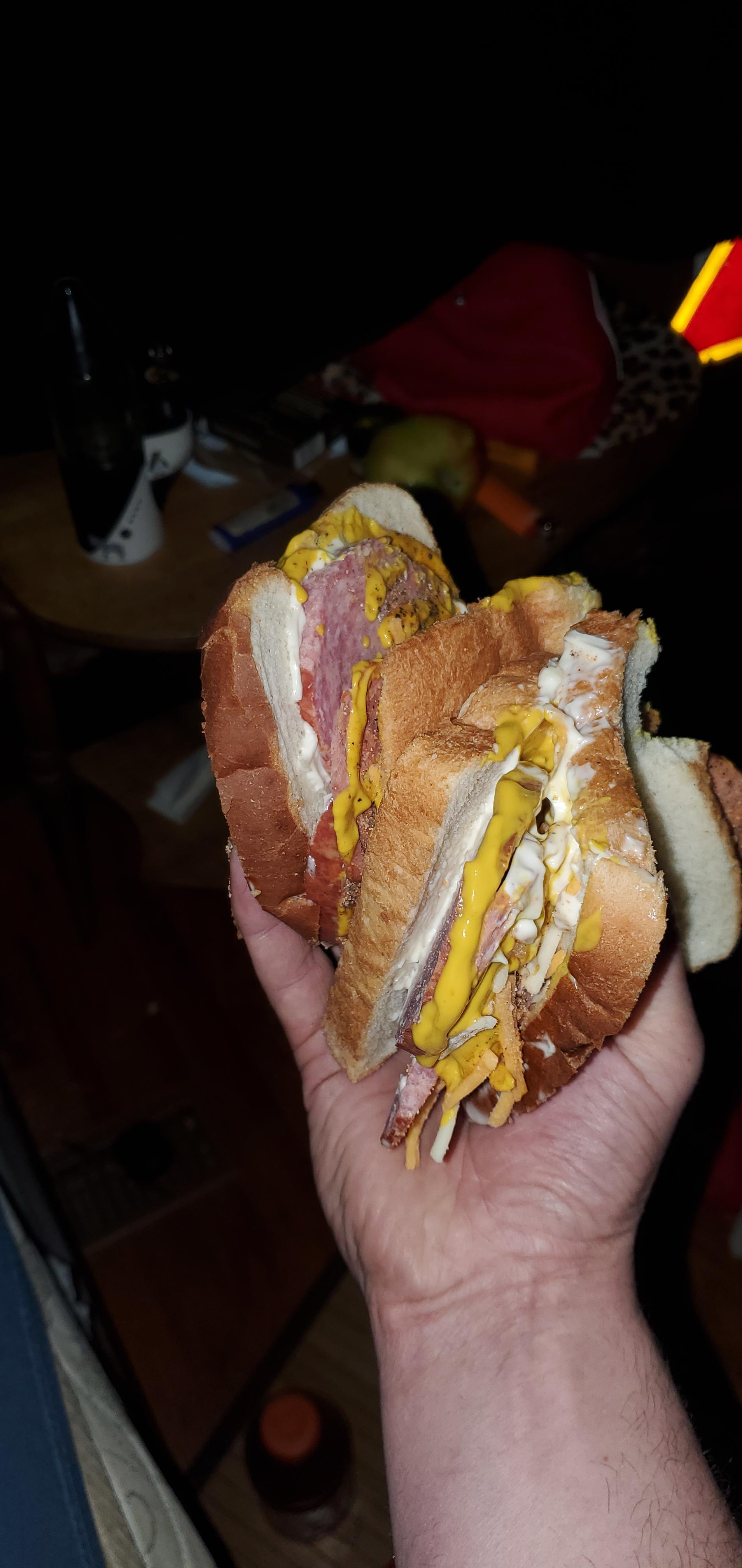 Pepperoni and Salami on white | Scrolller