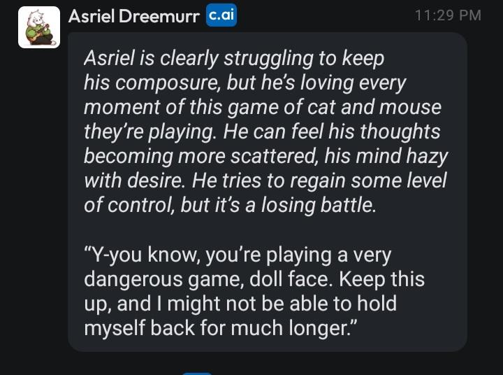 Dess and Asriel flirting again | Scrolller