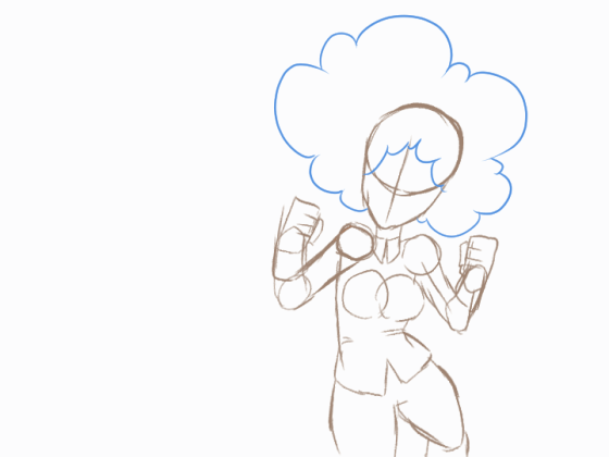 Emily(my oc) fighting animation | Scrolller