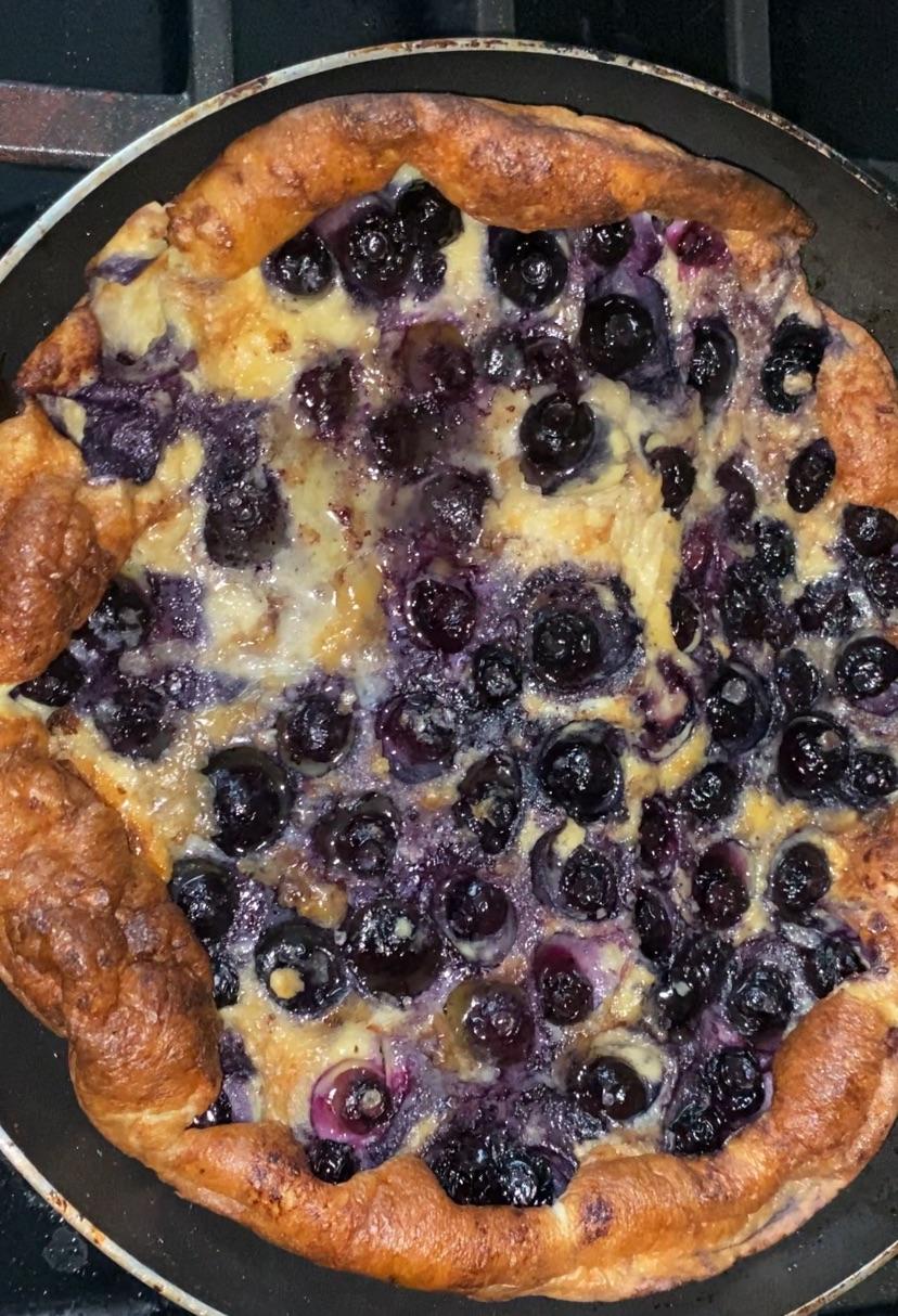 [homemade] Made a Blueberry Dutch Baby | Scrolller