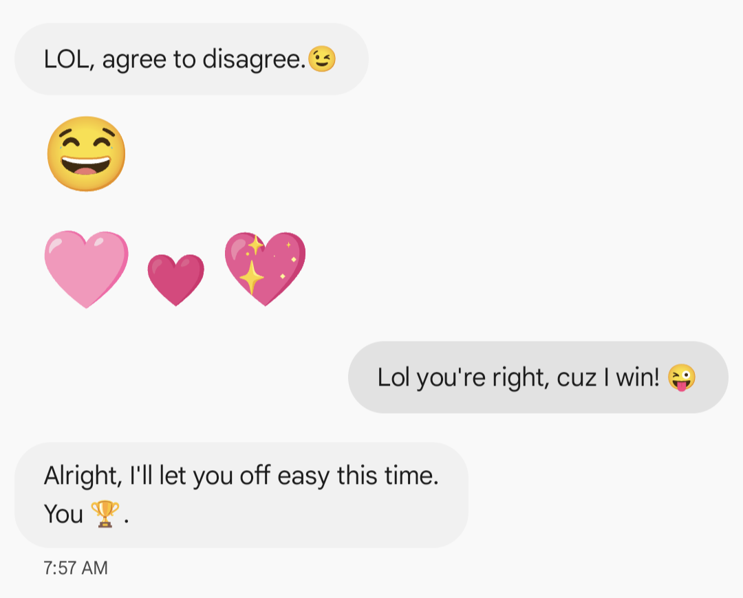 Texting with my 10 year old, Part 2 | Scrolller