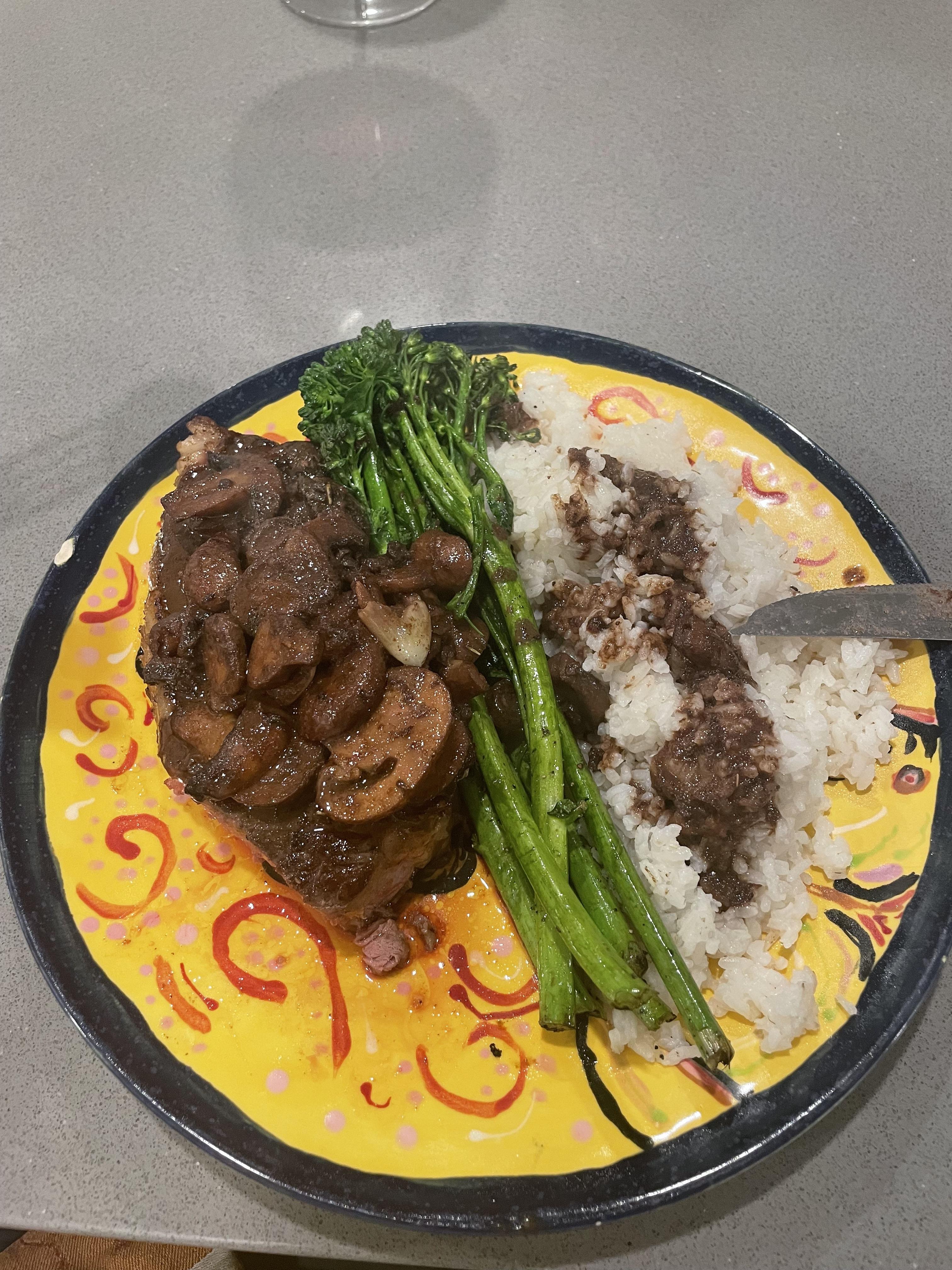Choice NY strip for my father and I | Scrolller