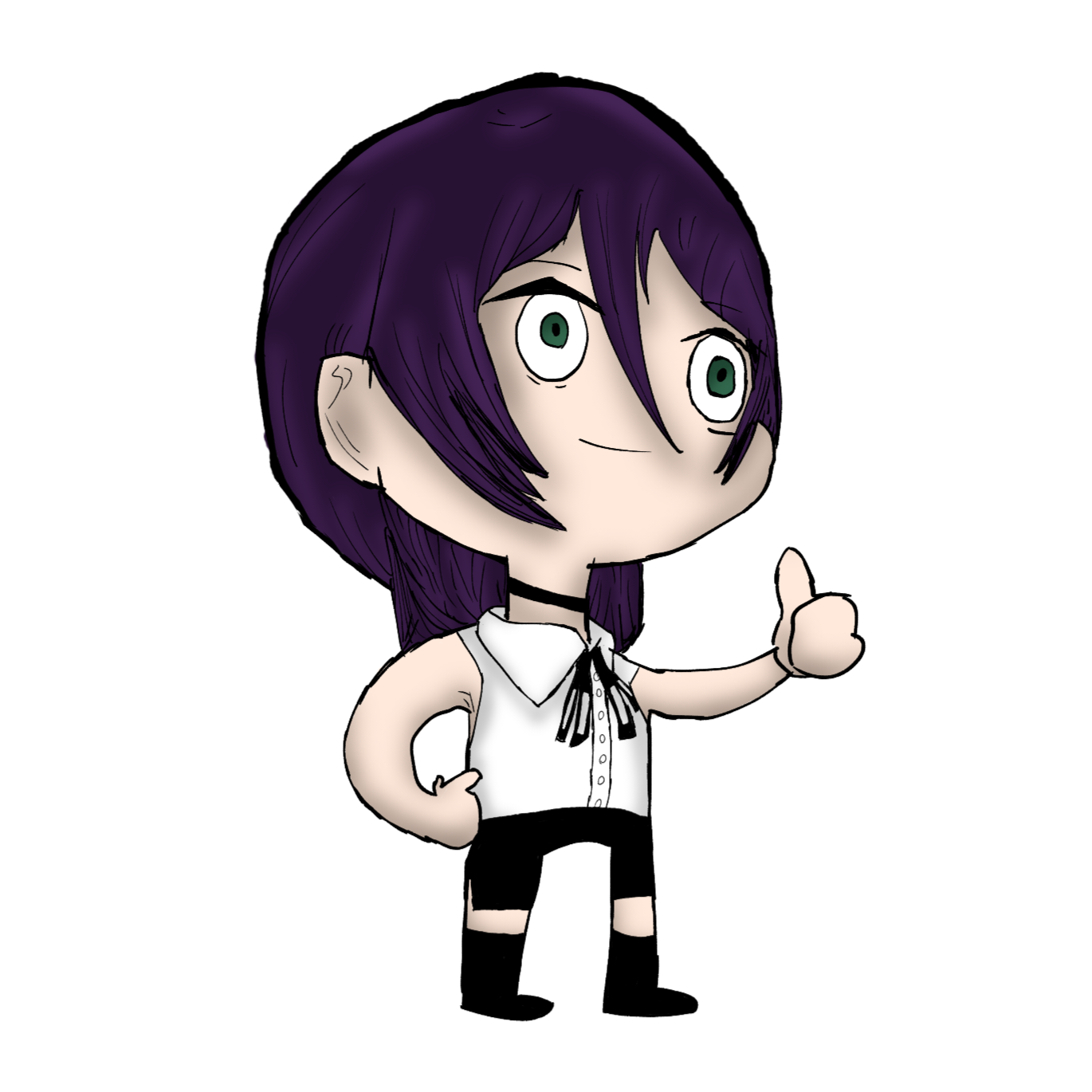 Reze thumbs up | Scrolller