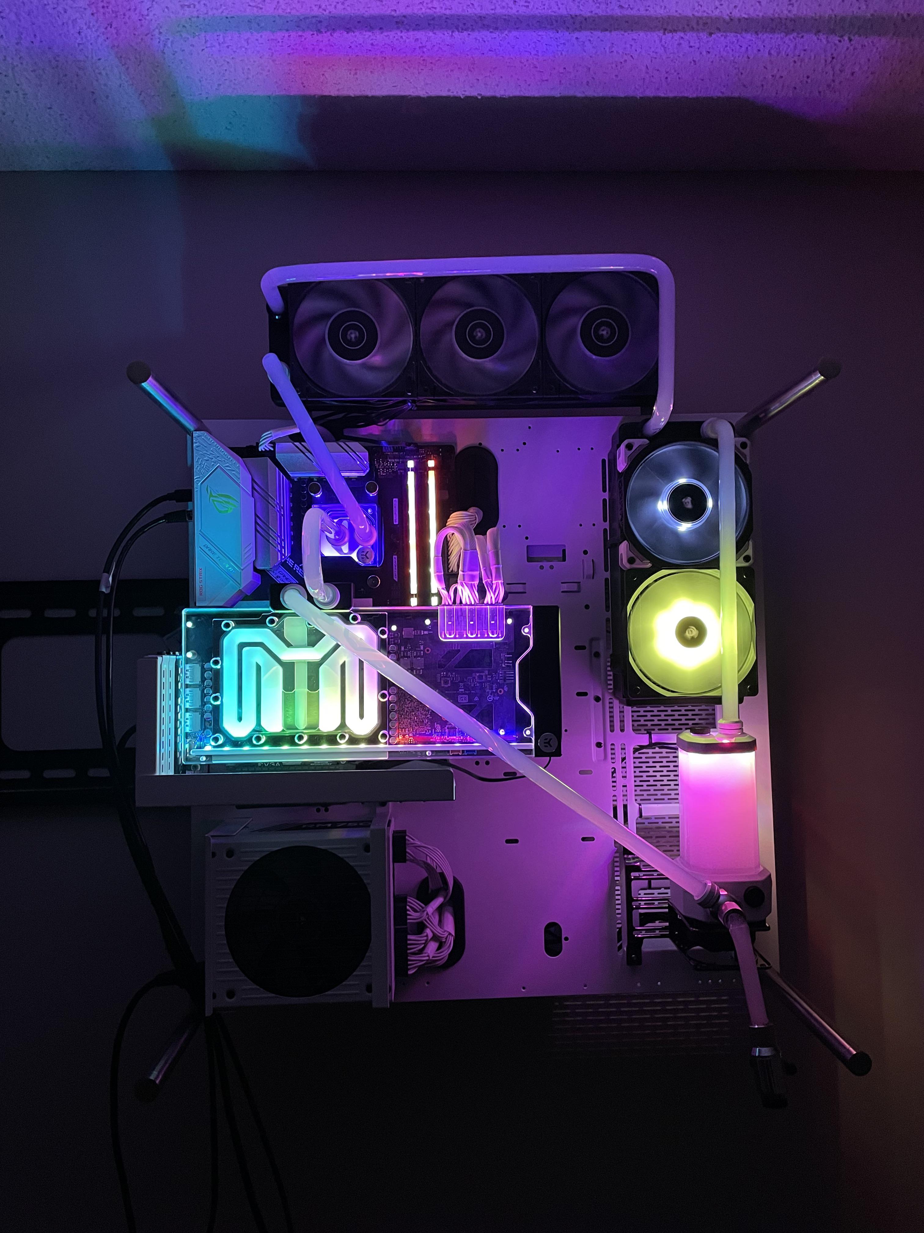 First loop completed and wall mounted | Scrolller