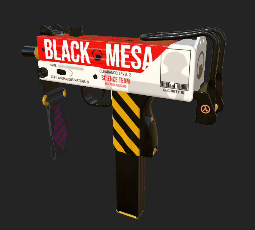 CS2 MAC-10 skins I made with Half Life and Black Mesa as inspiration | Scrolller