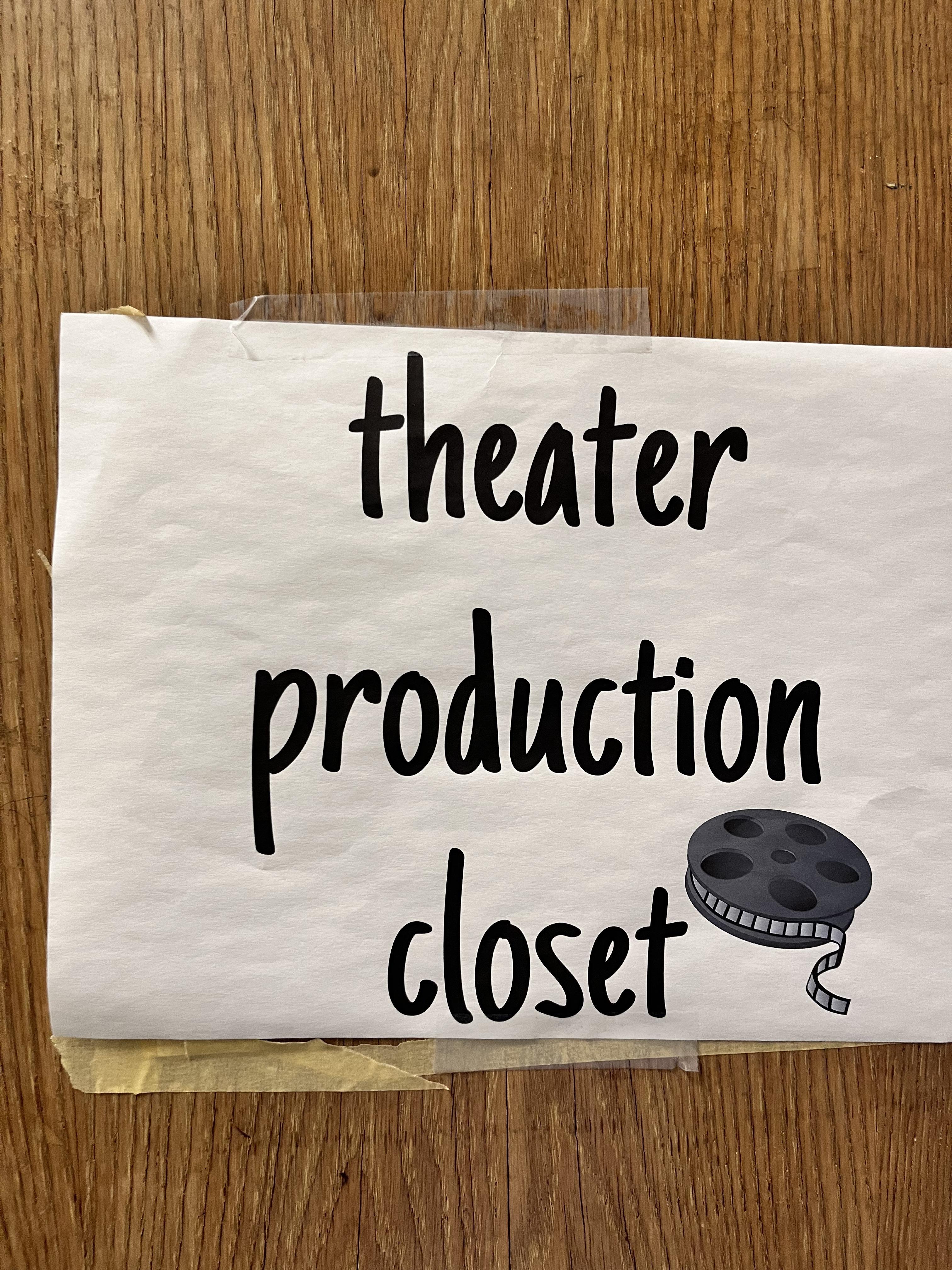 Gonna redesign these posters from stage crew. Any suggestions? | Scrolller