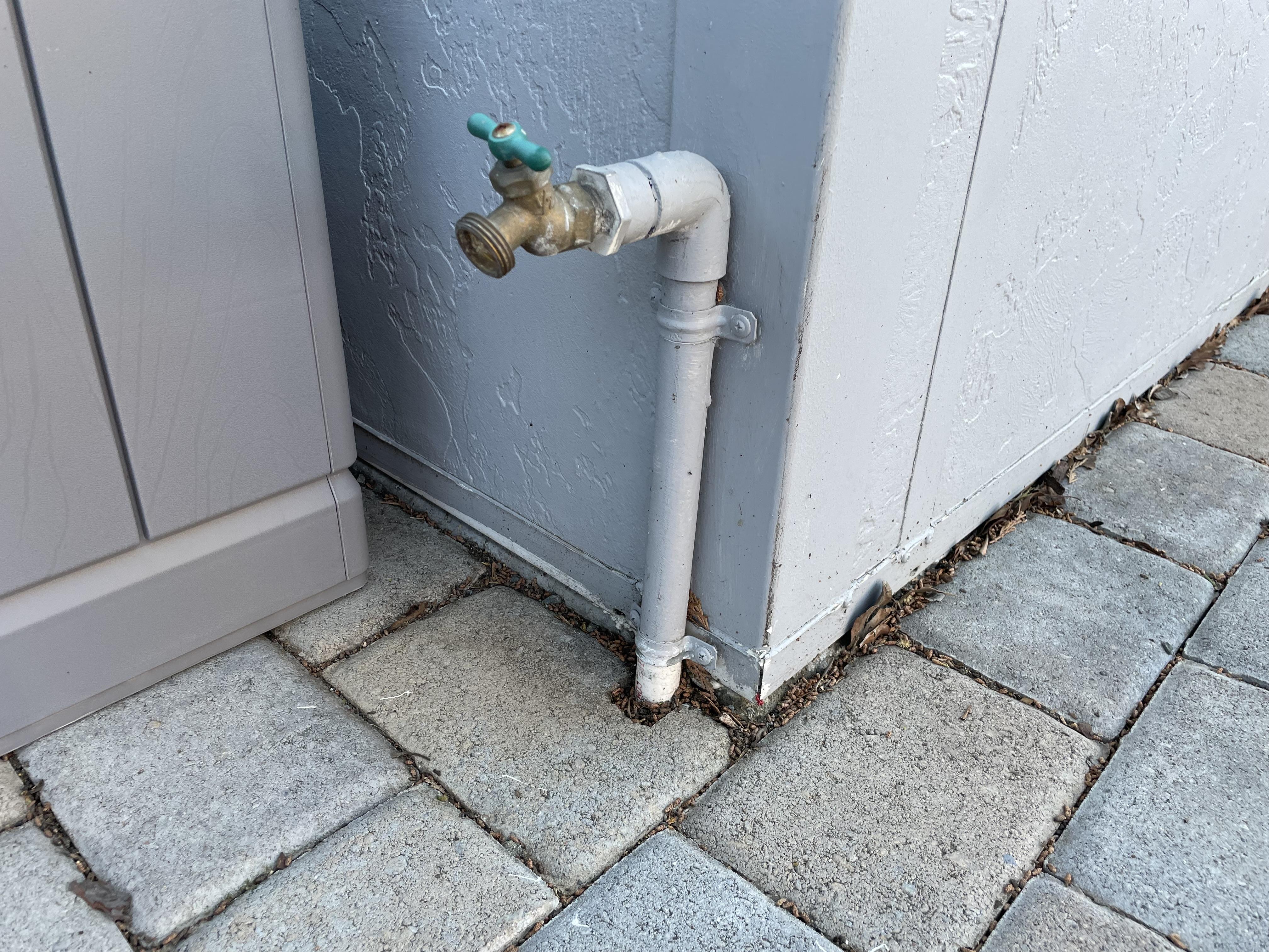 Advice on best way to install drip system when T'ing off an existing faucet. | Scrolller