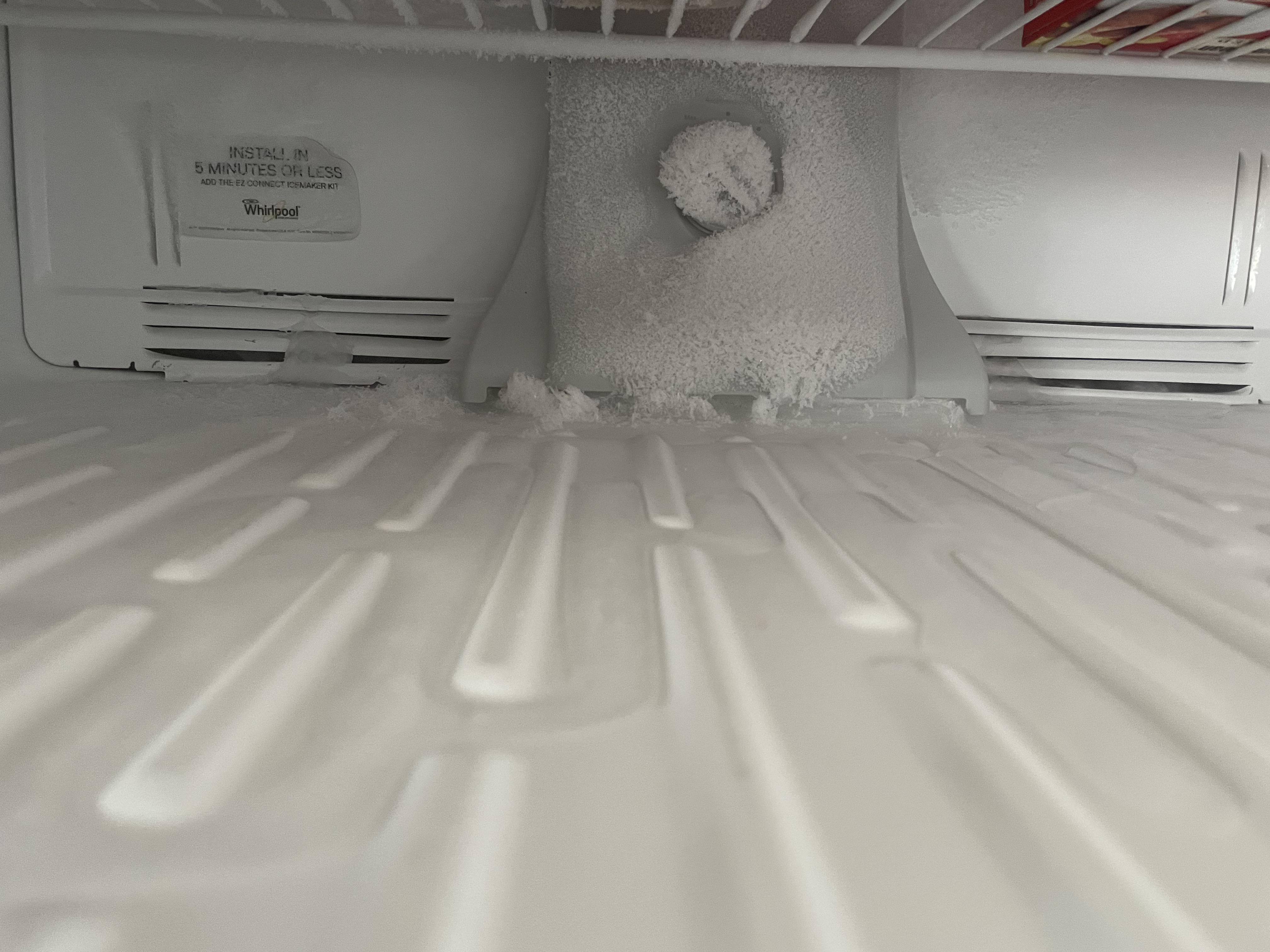 Freezer drains into refrigerator. Anything else it could be beside the drain? | Scrolller