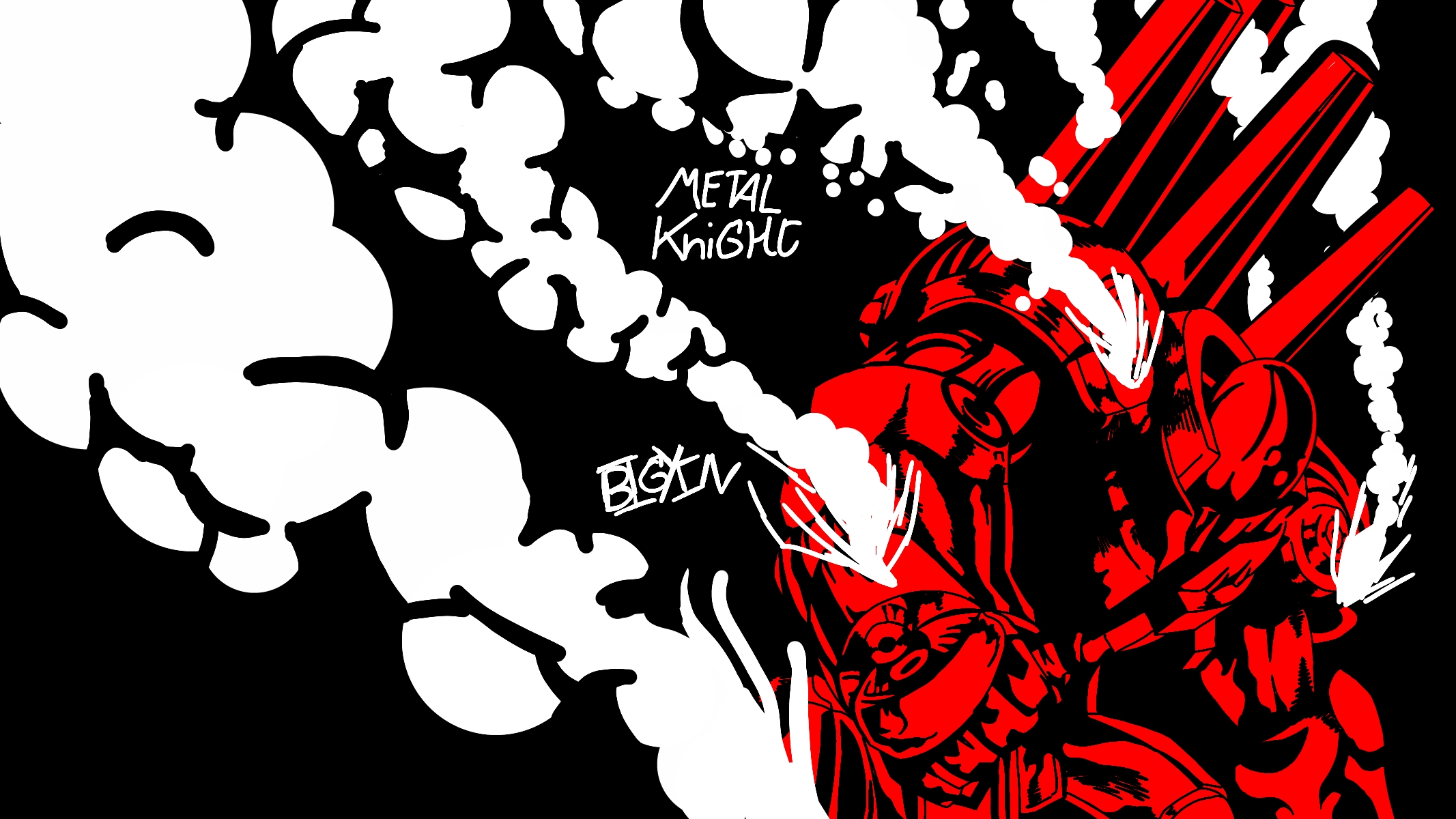 I made some wallpapers for my laptop based on some OPM characters. | Scrolller