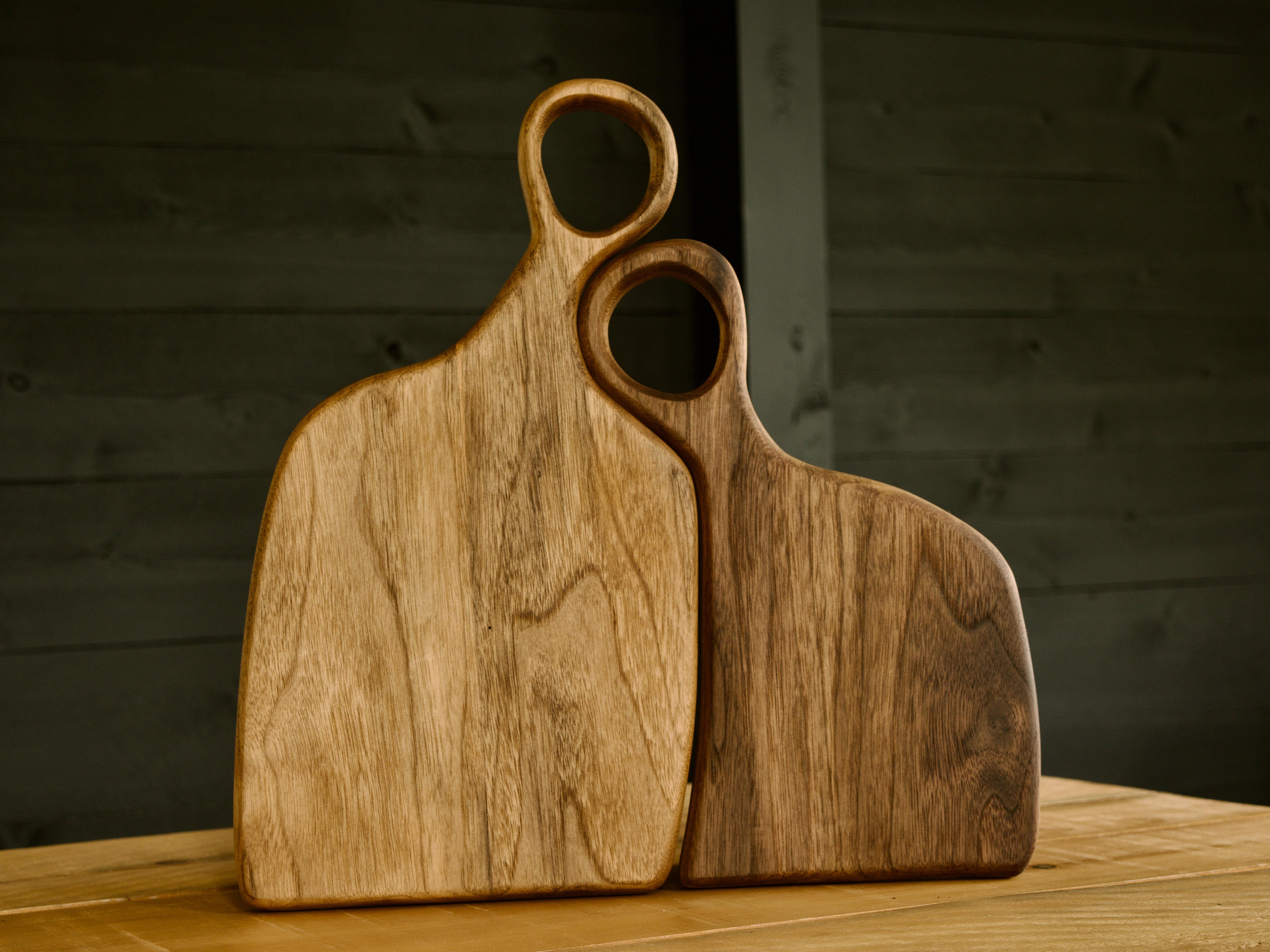 Elegant Handmade Charcuterie Board – Rustic Maple or Black Walnut Serving Platter | Scrolller