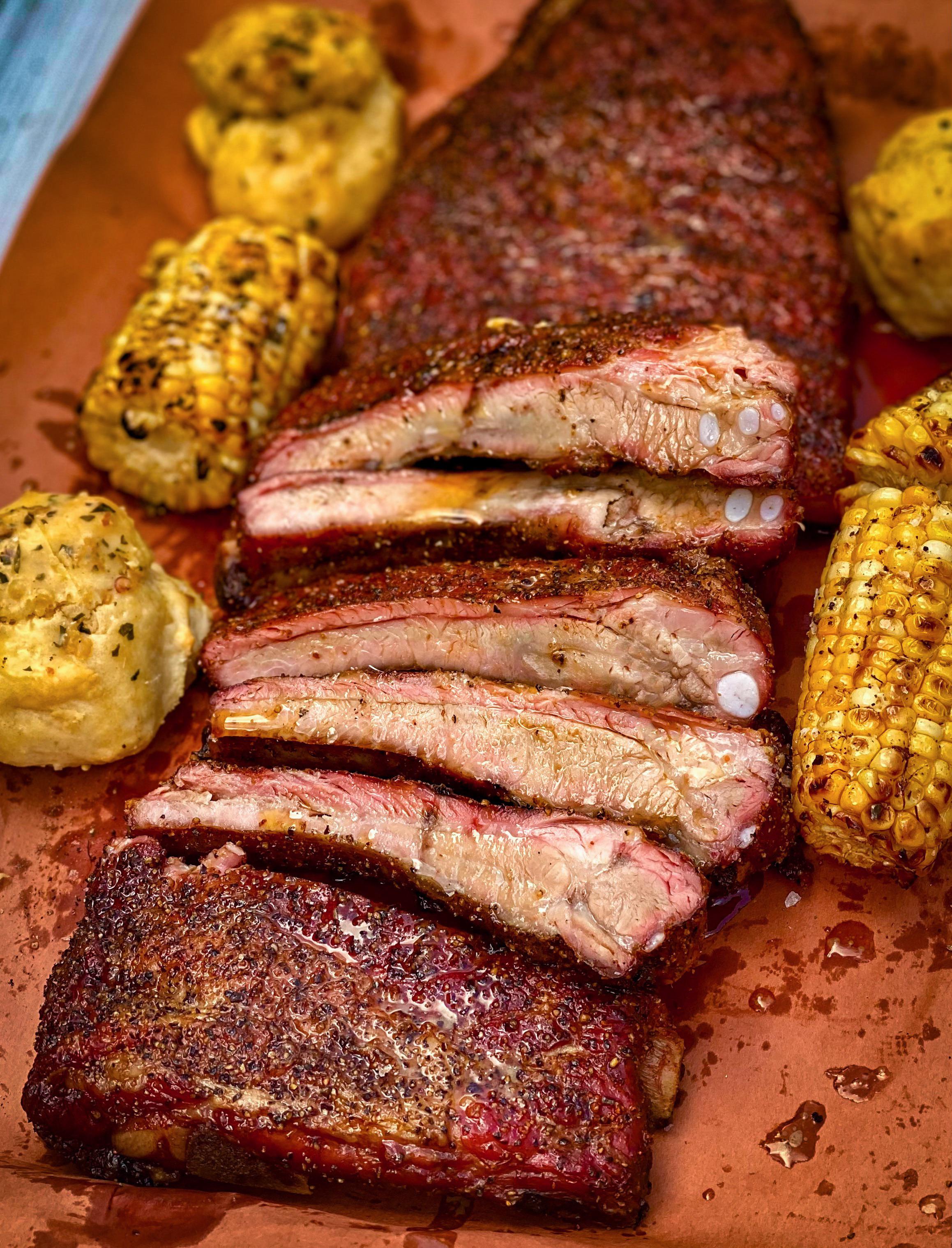 [homemade] Texas Style Smoked Spare Ribs | Scrolller