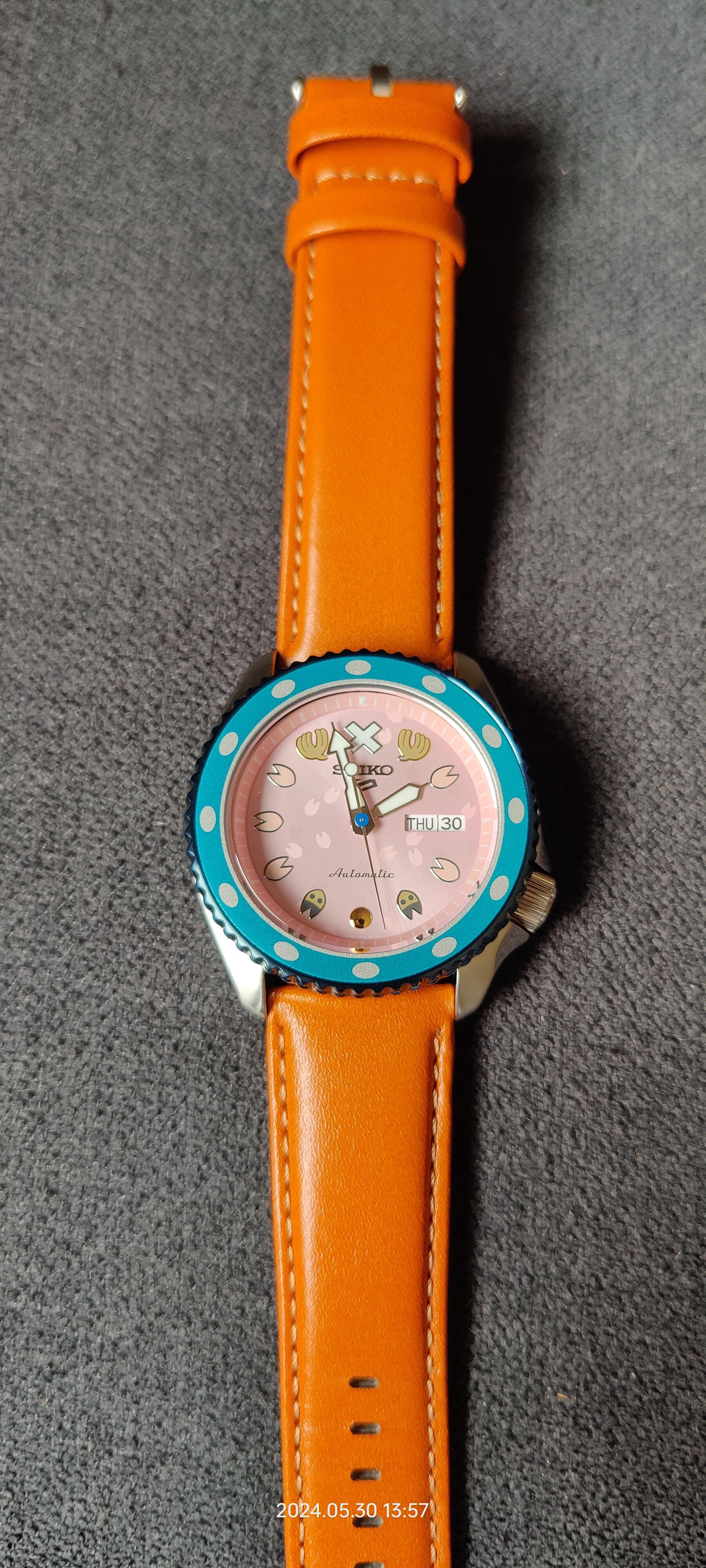 Just picked up the Seiko x ONE PIECE TONY CHOPPER! | Scrolller