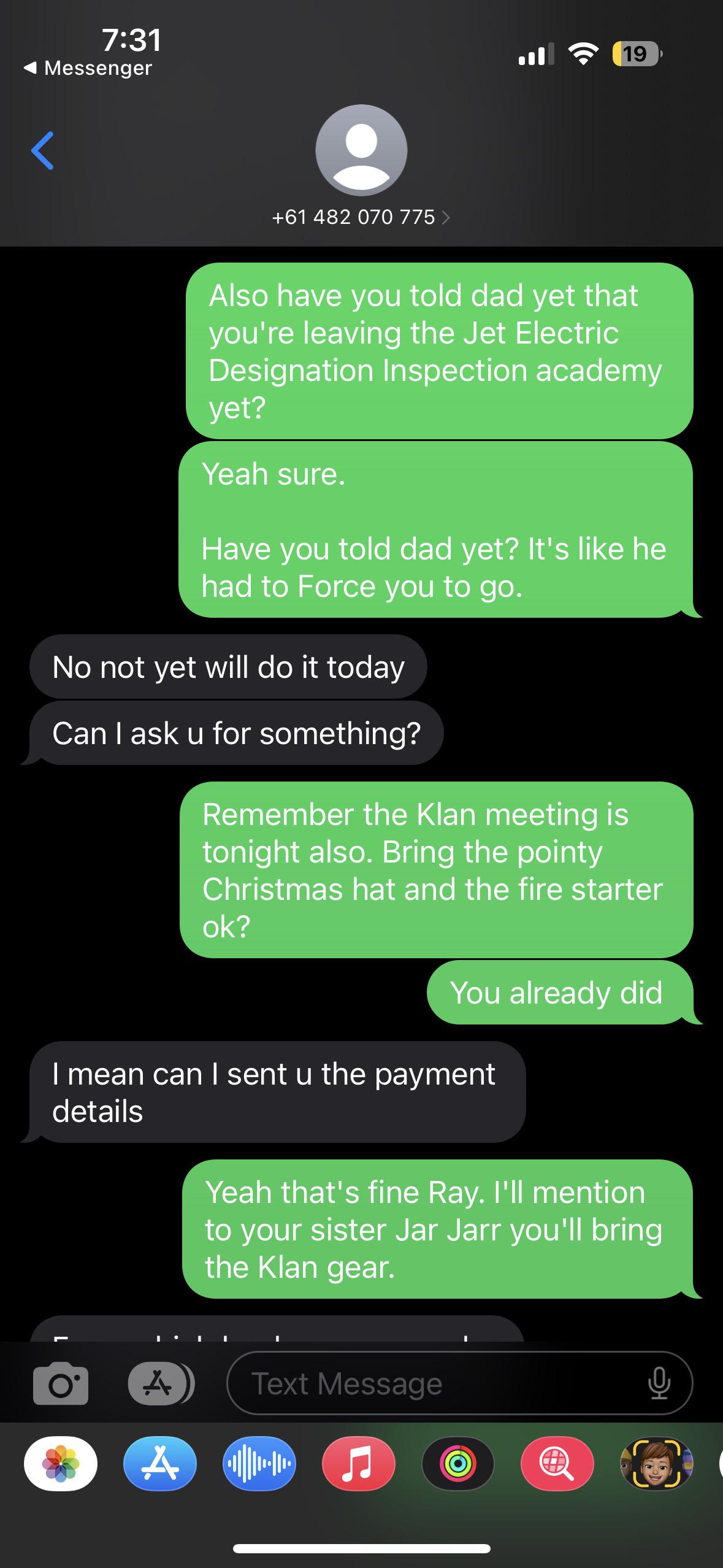 You can’t scam a Jedi right? Especially one who is part of the KKK | Scrolller