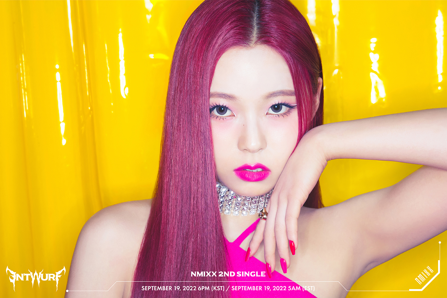 NMIXX - The 2nd Single: ENTWURF (Concept Photo 1 - Kyujin, Sullyoon, Bae) | Scrolller