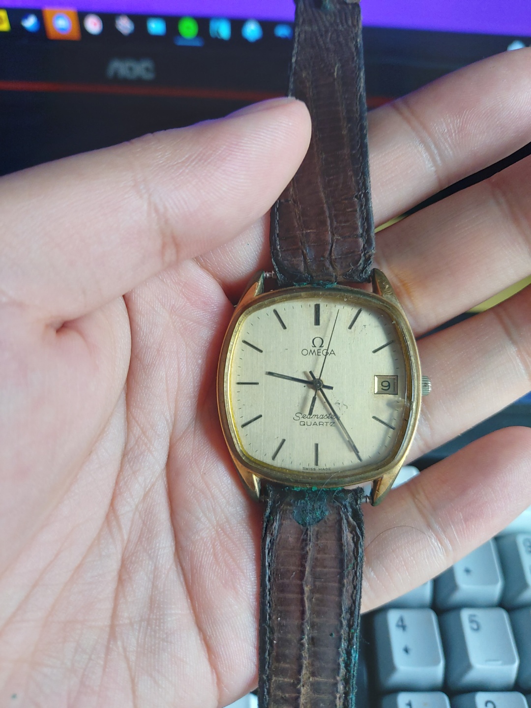 [Identify] My father's Omega Seamaster. Is this real? | Scrolller
