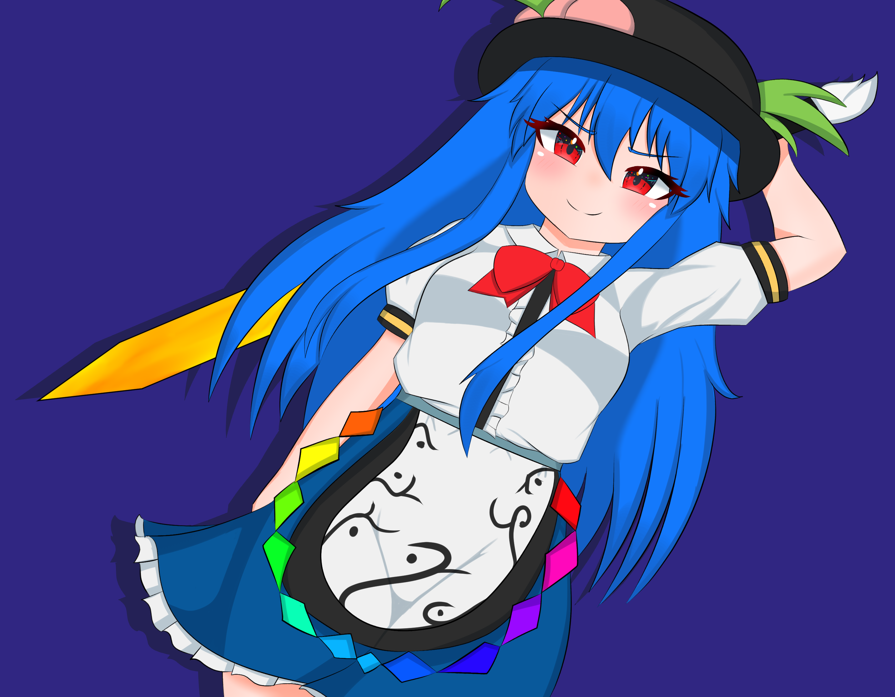 I drew tenshi | Scrolller