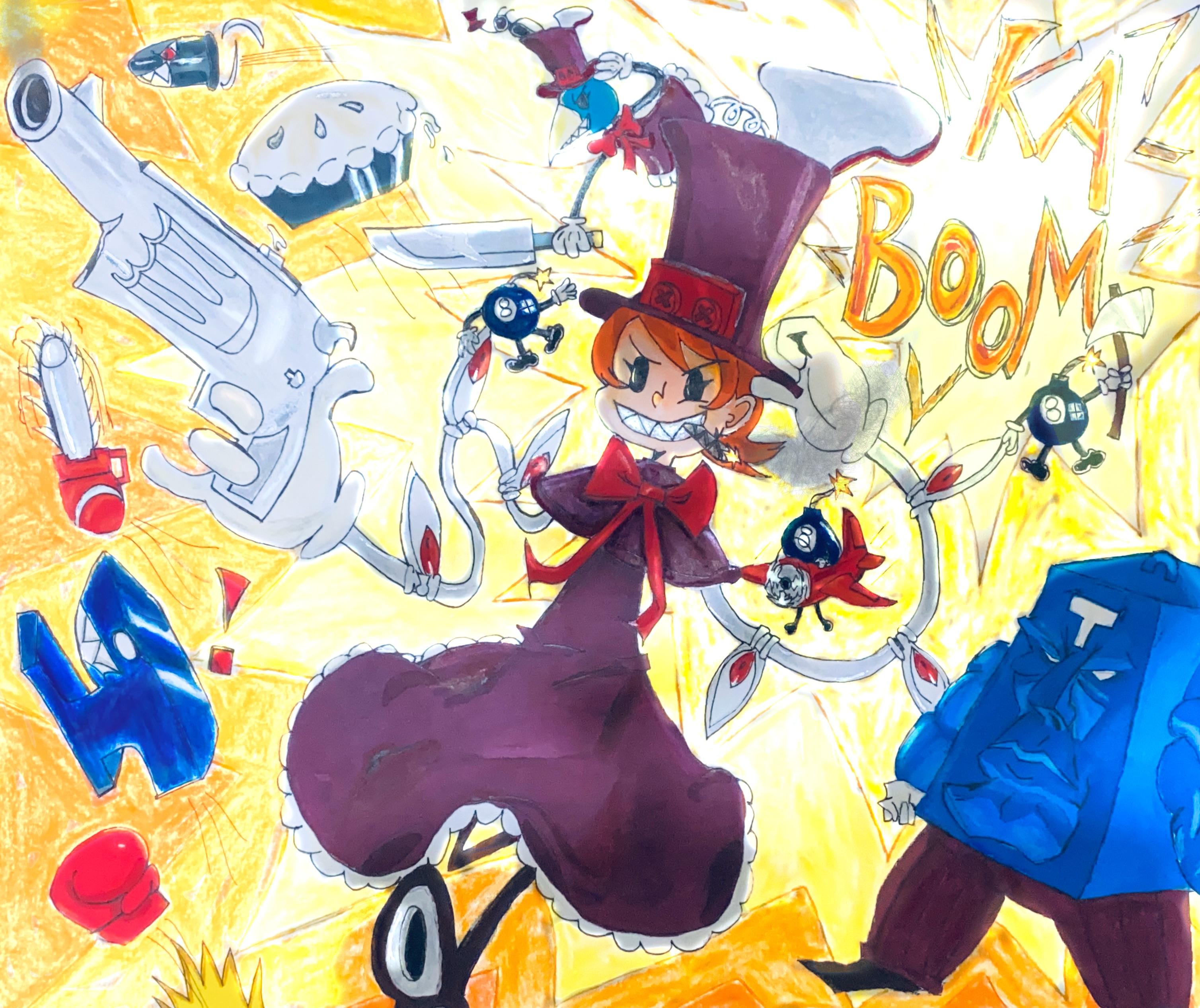 I love cartoons, so I drew Peacock! | Scrolller