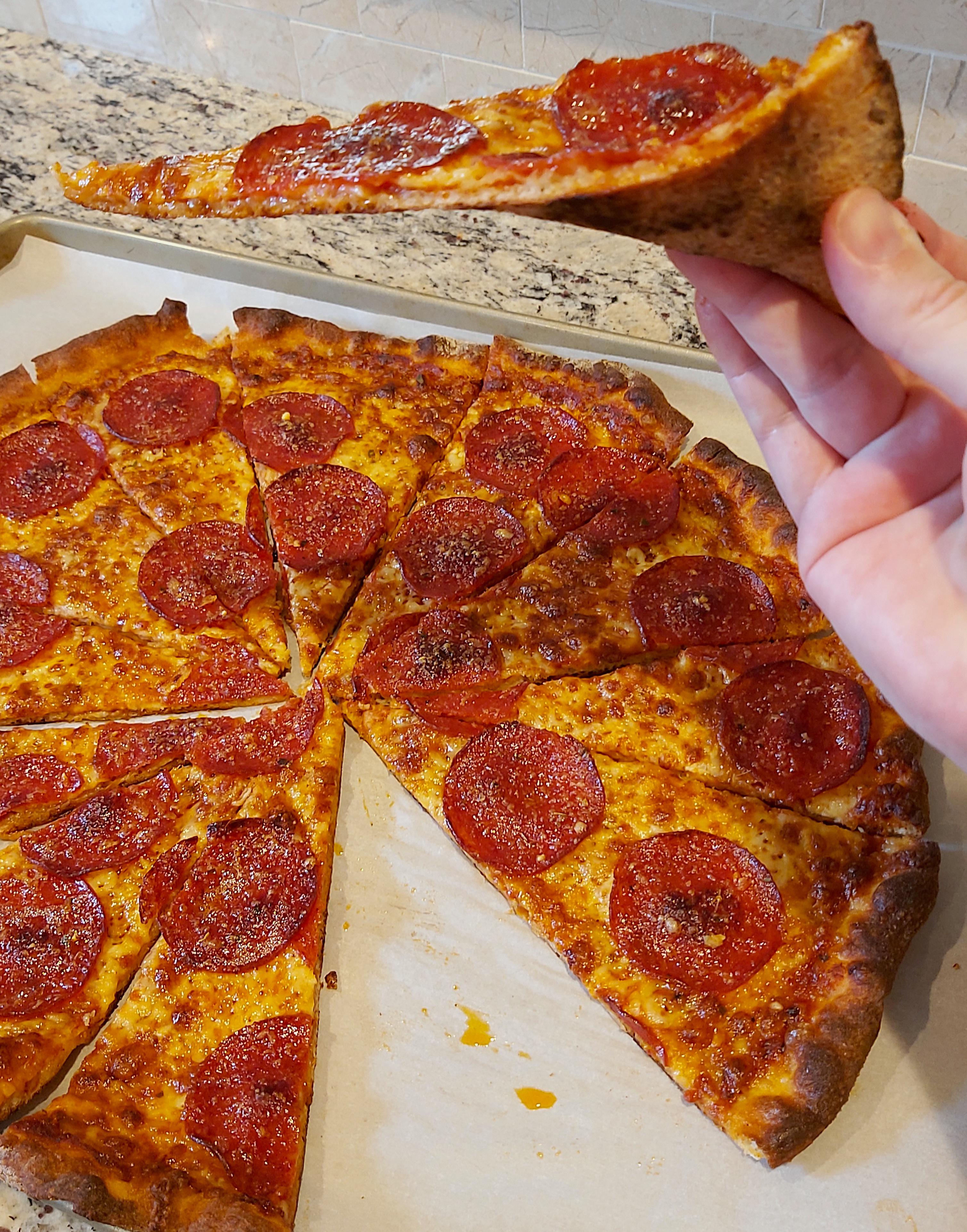 [Homemade] New Haven Pepperoni Pizza | Scrolller