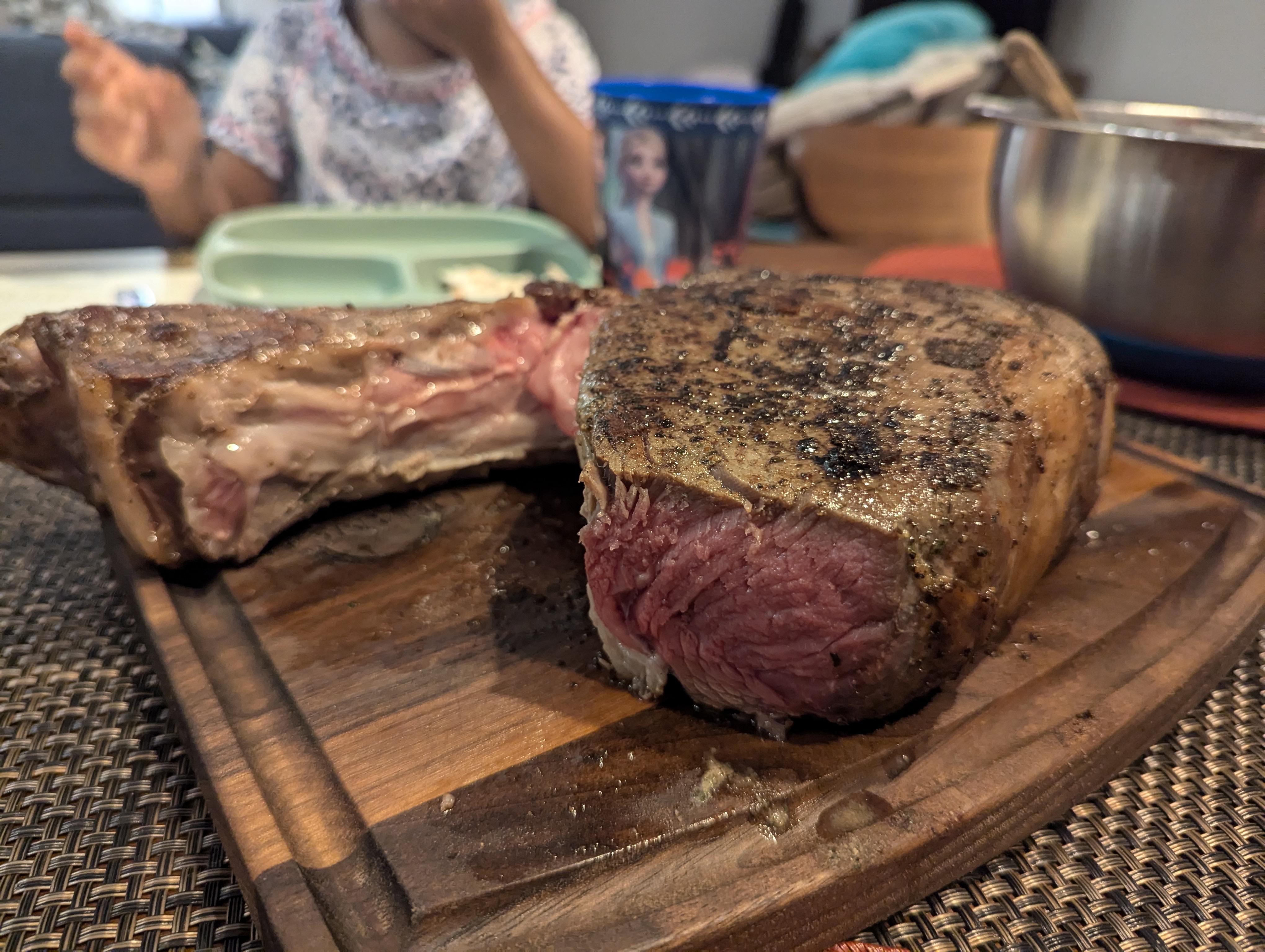Sous vide Tomahawk [homemade] | Scrolller