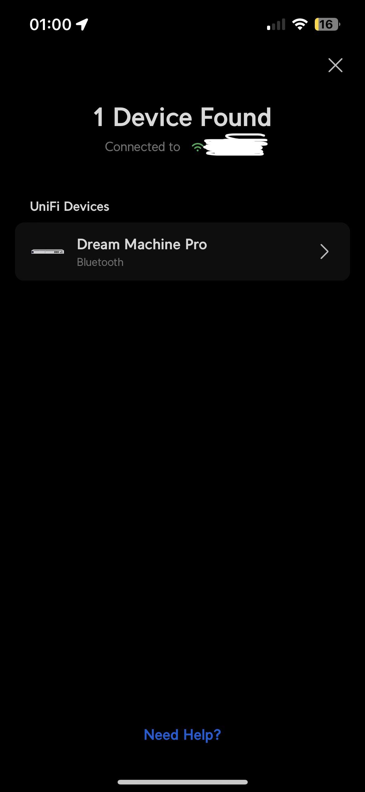 Unable to add Dream Machine to App but is populating on Bluetooth | Scrolller